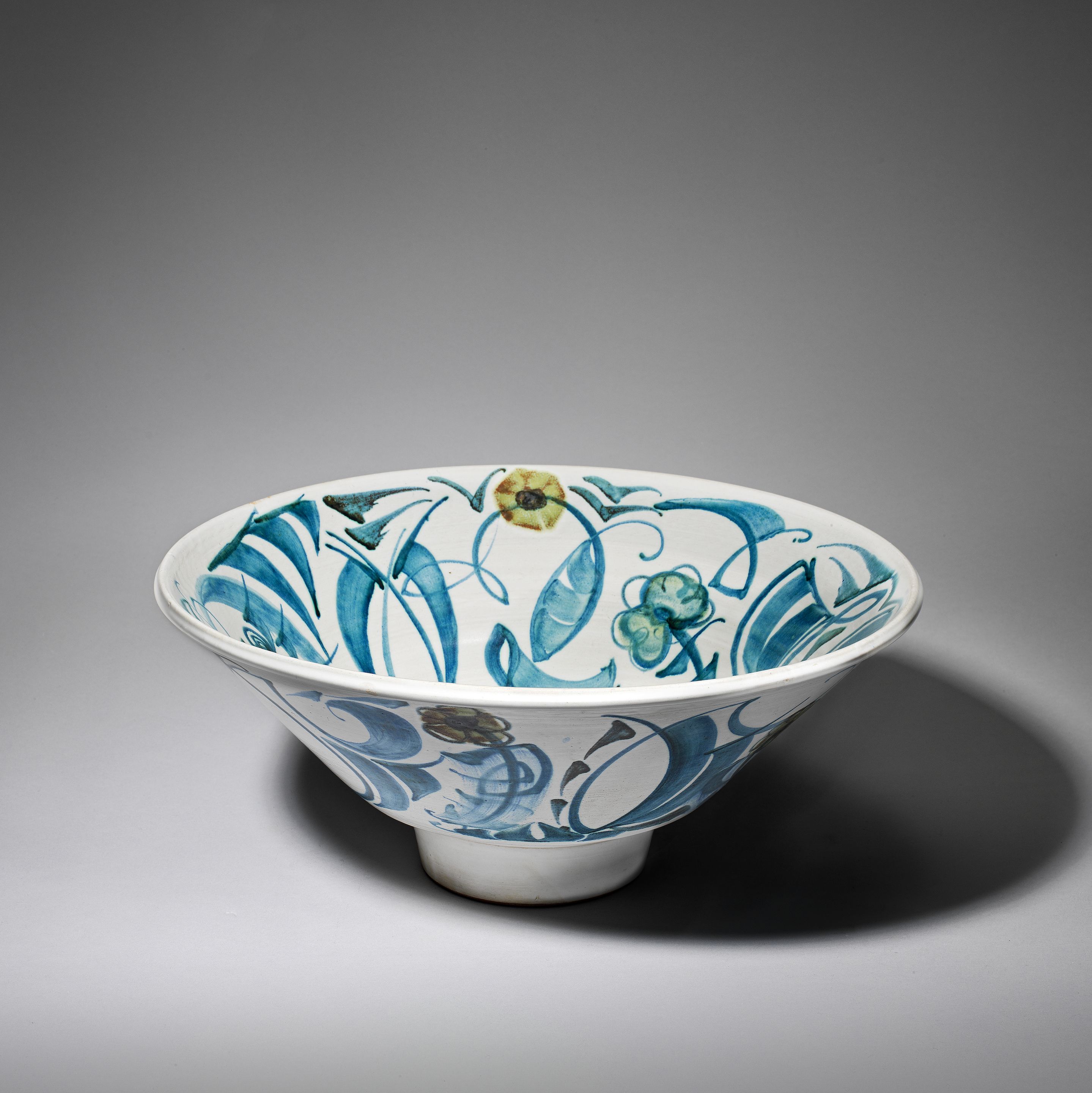 Bonhams : Alan Caiger-Smith Large footed bowl