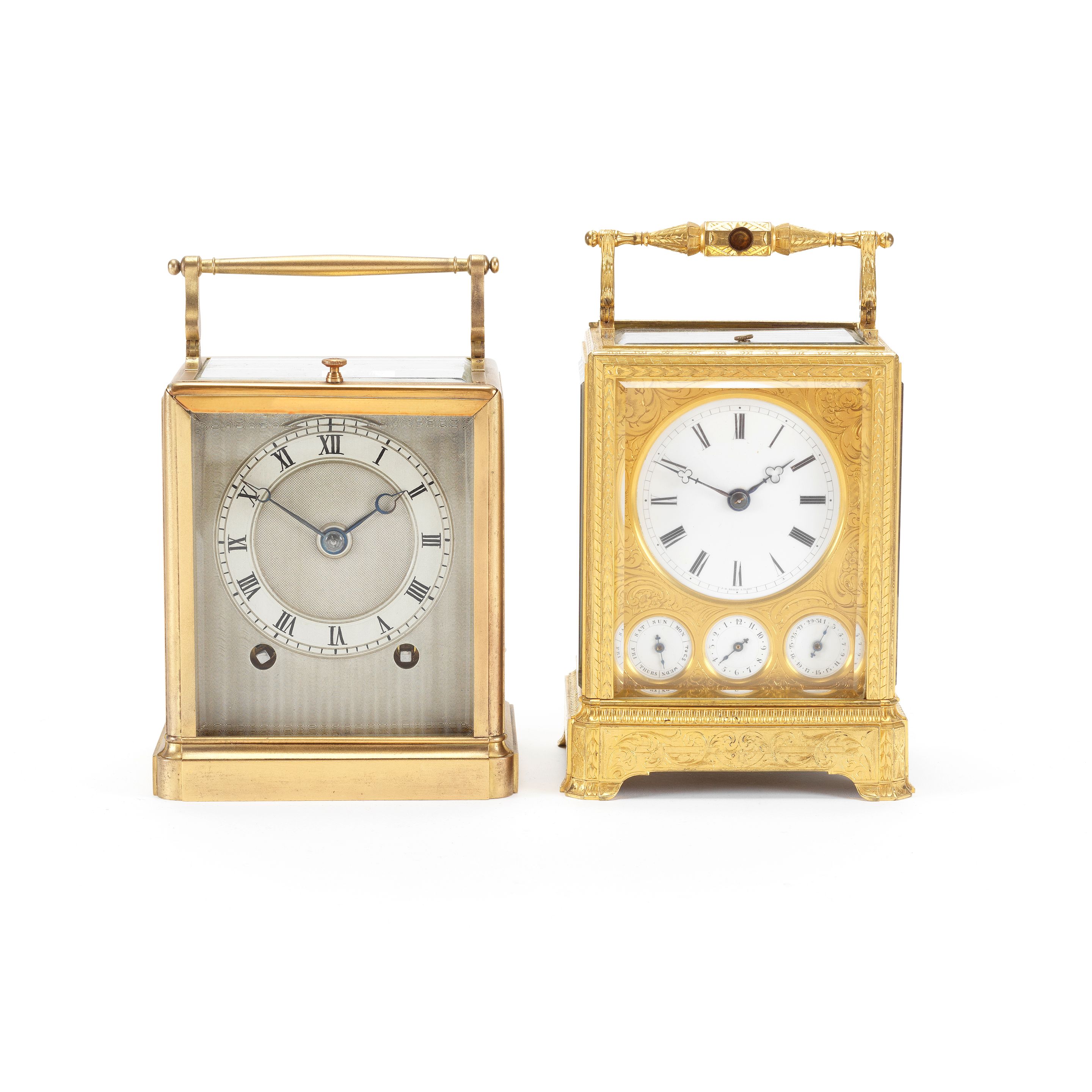 Bonhams : A rare mid-19th century French one-piece cased carriage clock ...