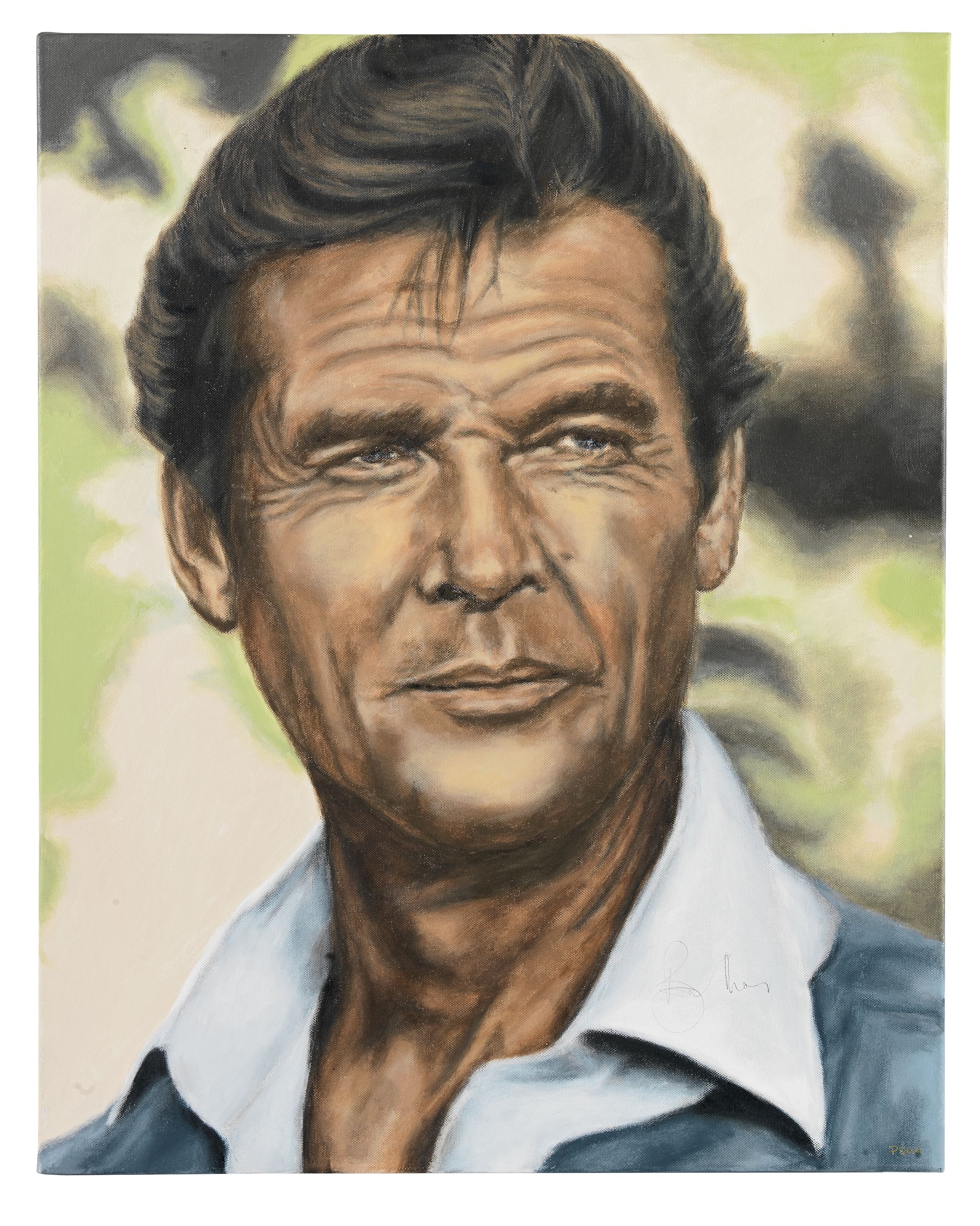 Bonhams : Paul Stillwell (British, born 1969) A portrait of Sir Roger ...