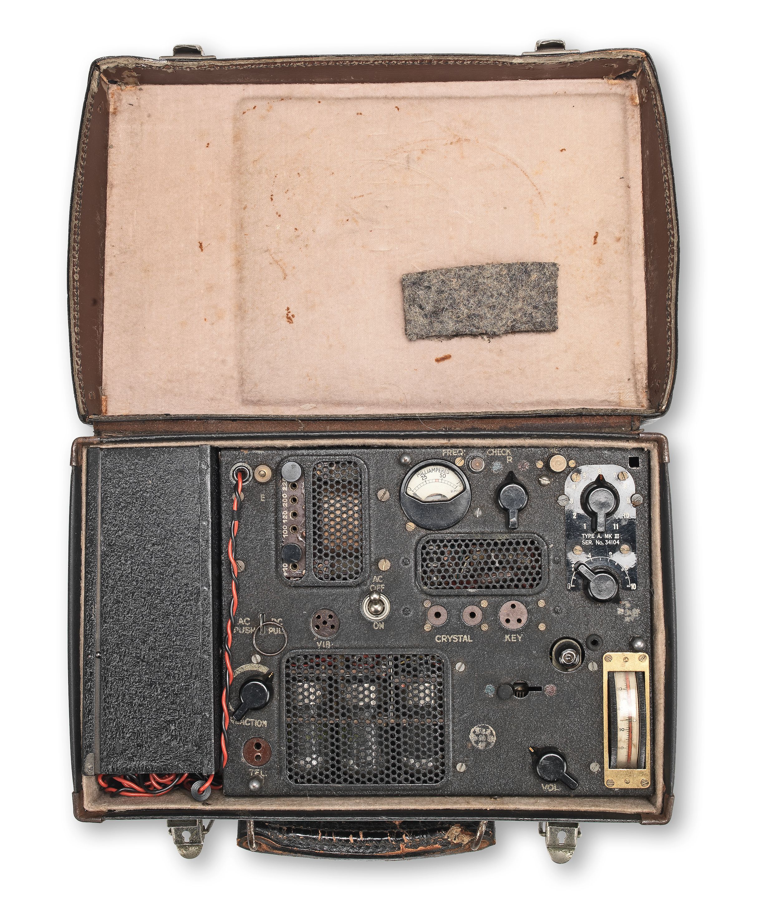 Bonhams : A Type A Mk. III Suitcase Spy Radio Set, English, circa 1944,