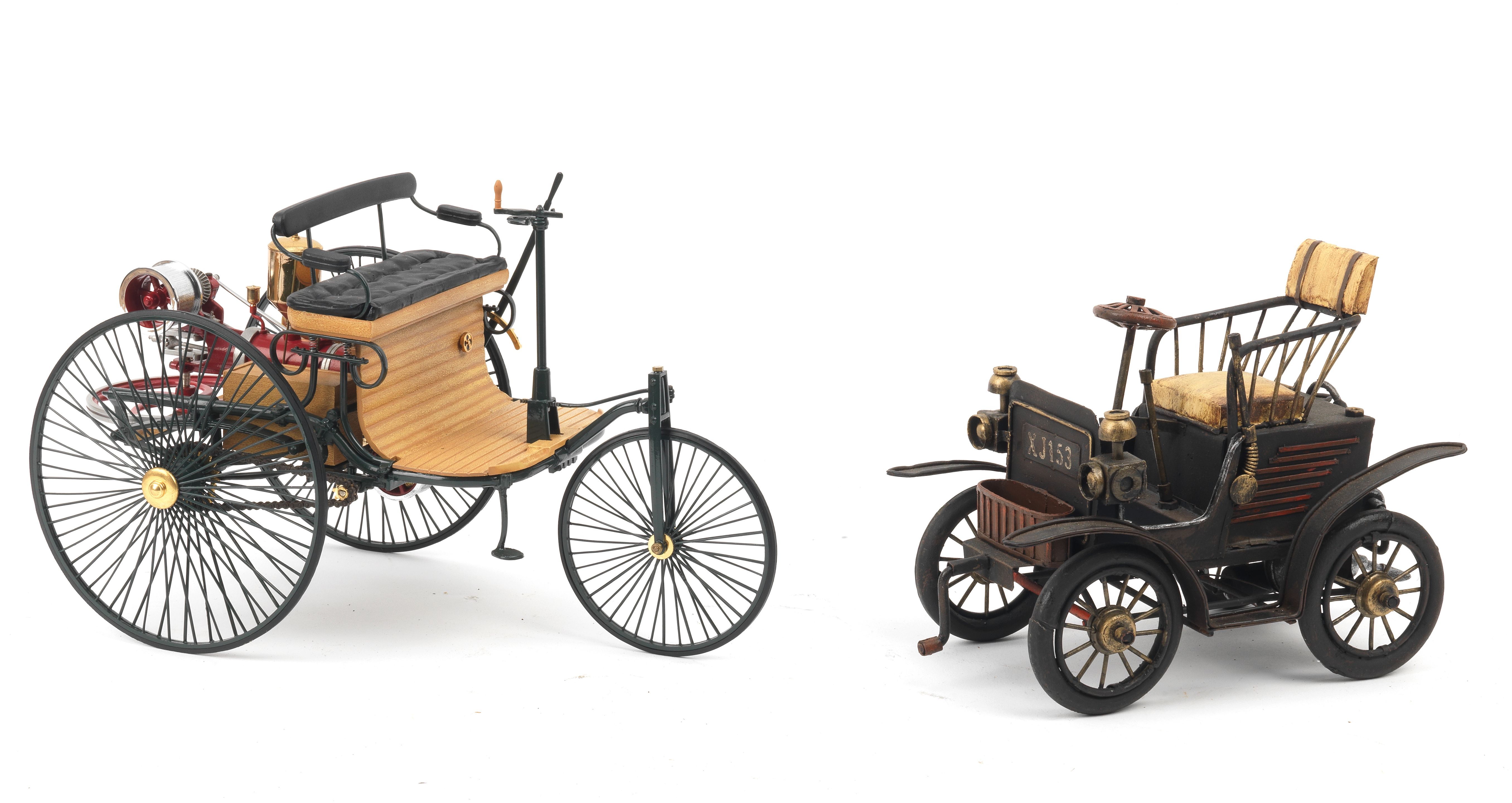 Bonhams Cars : A 18 scale model of the 1886 Benz Patent Motorwagen Tri ...