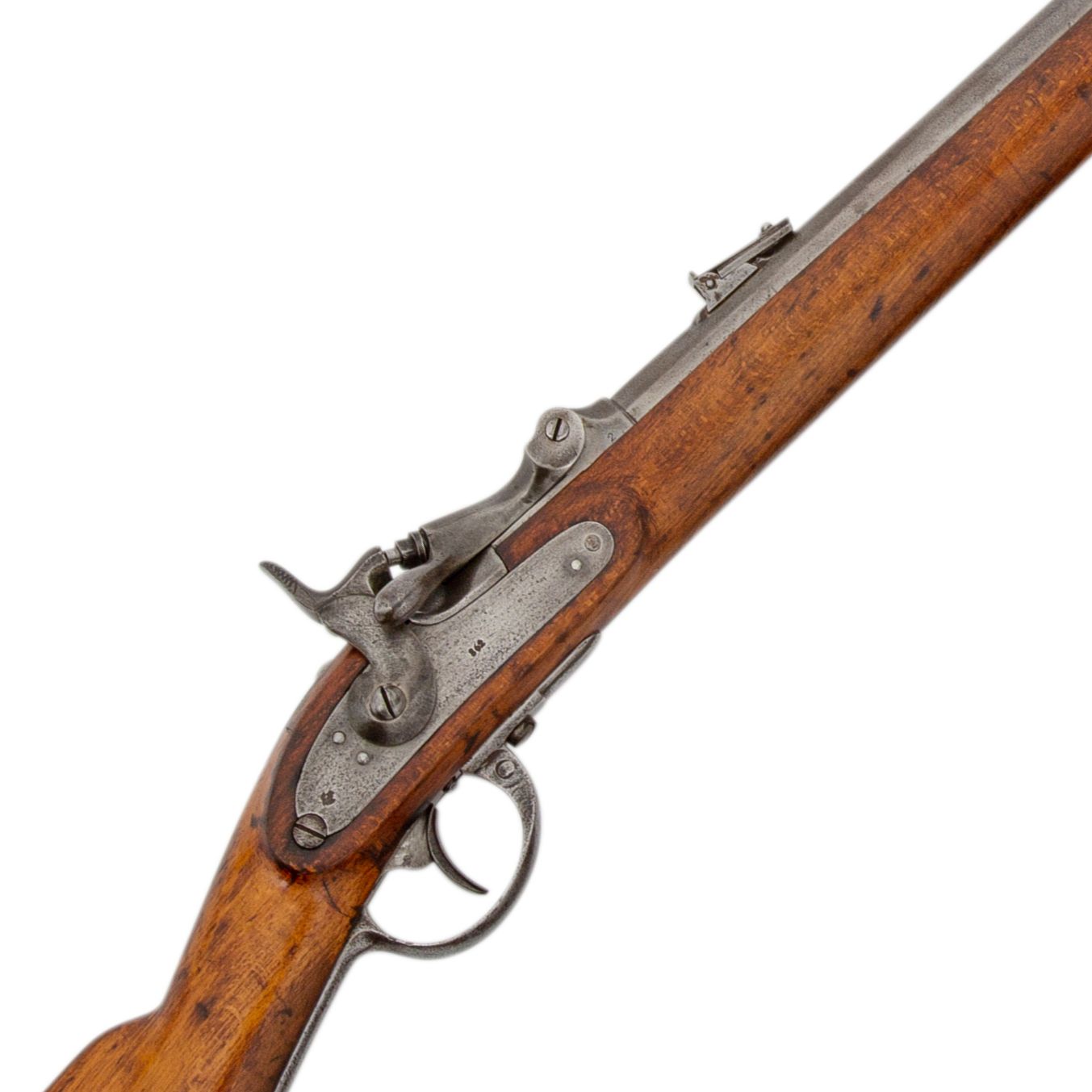 Bonhams : A 14x33mmR (R.F.) 'Wänzl M1854' breech-loading lifting block ...