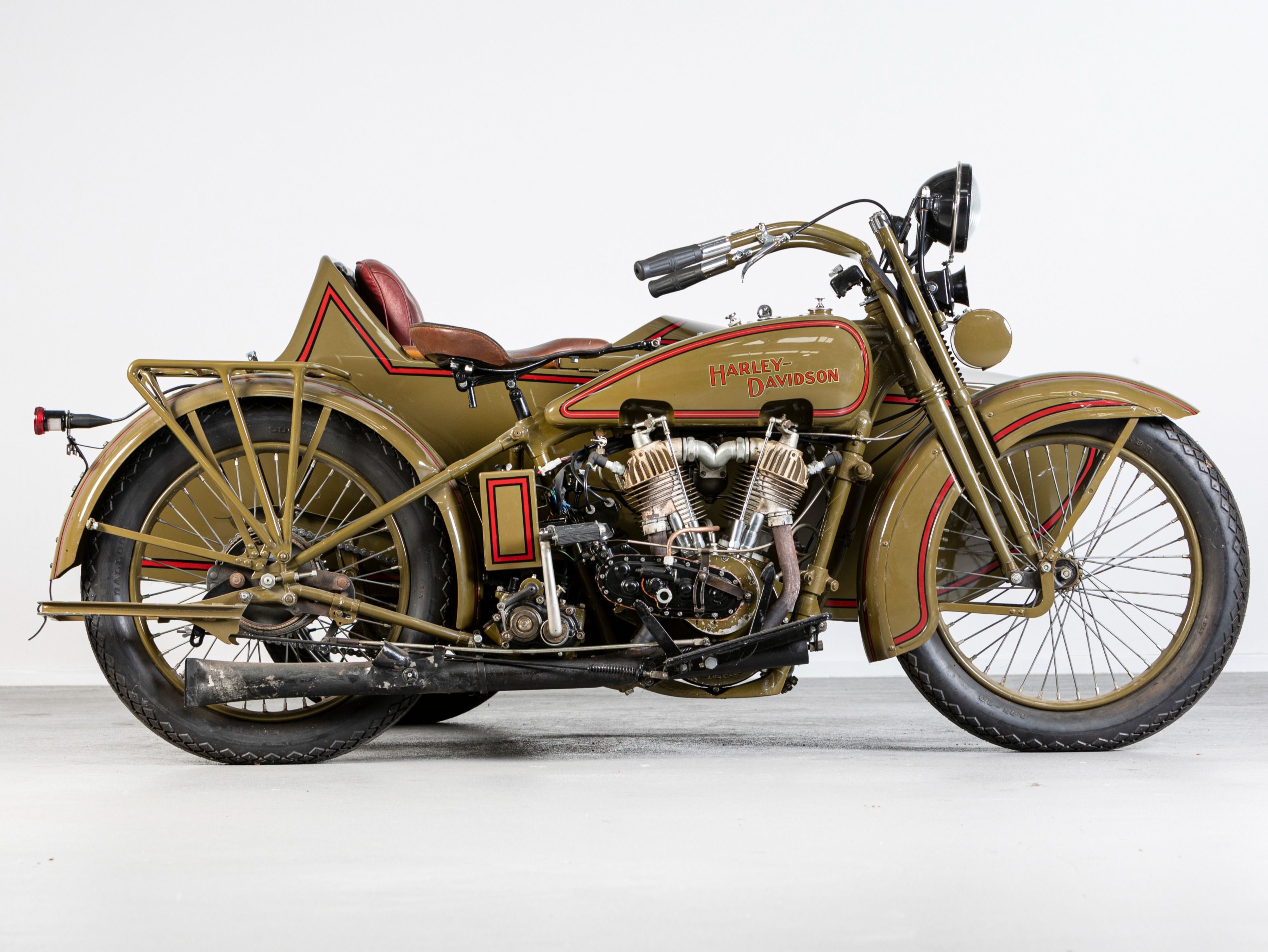 Bonhams Cars : 1927 Harley-Davidson 61ci 'Model J' Motorcycle ...