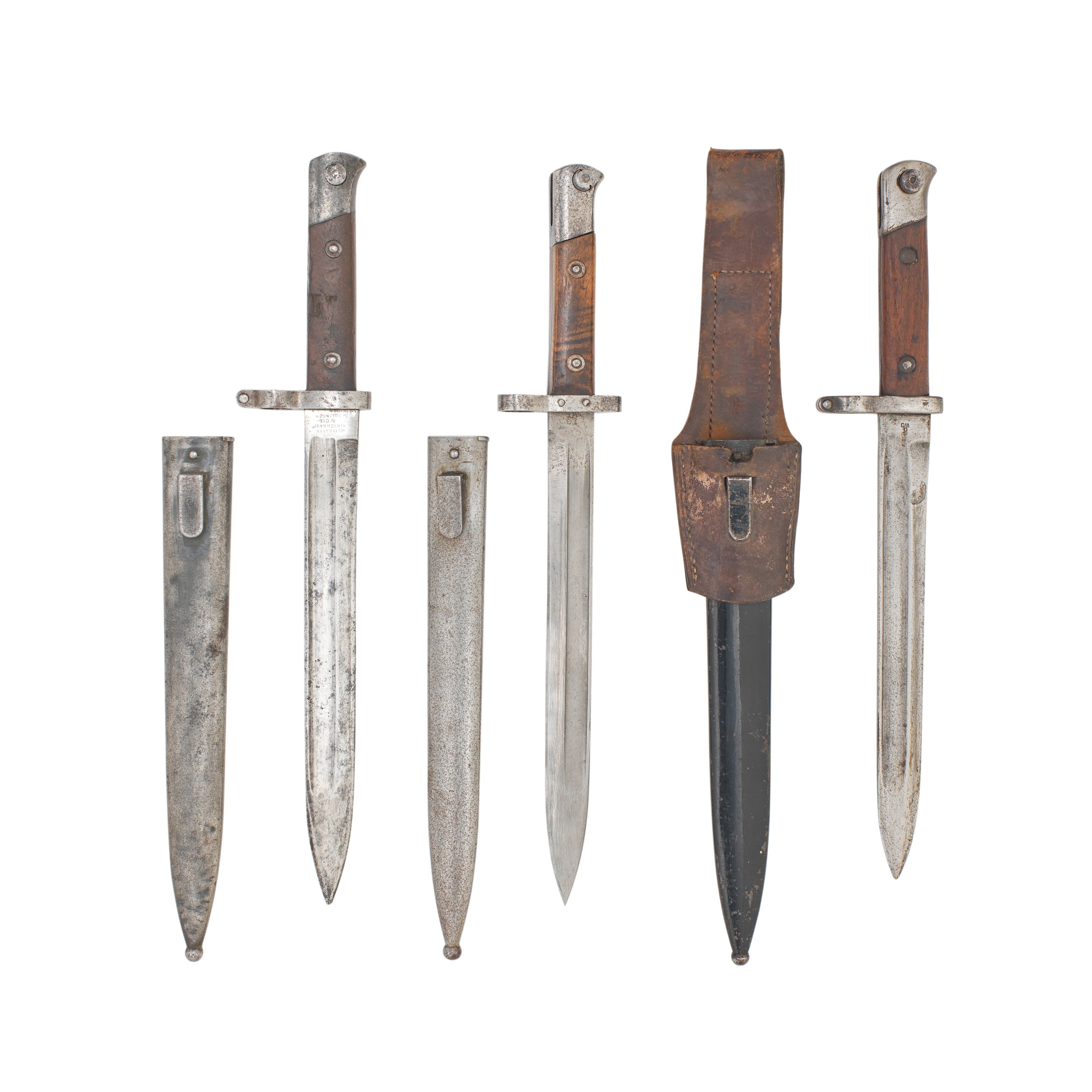 Bonhams : Three Austrian knife-bayonets