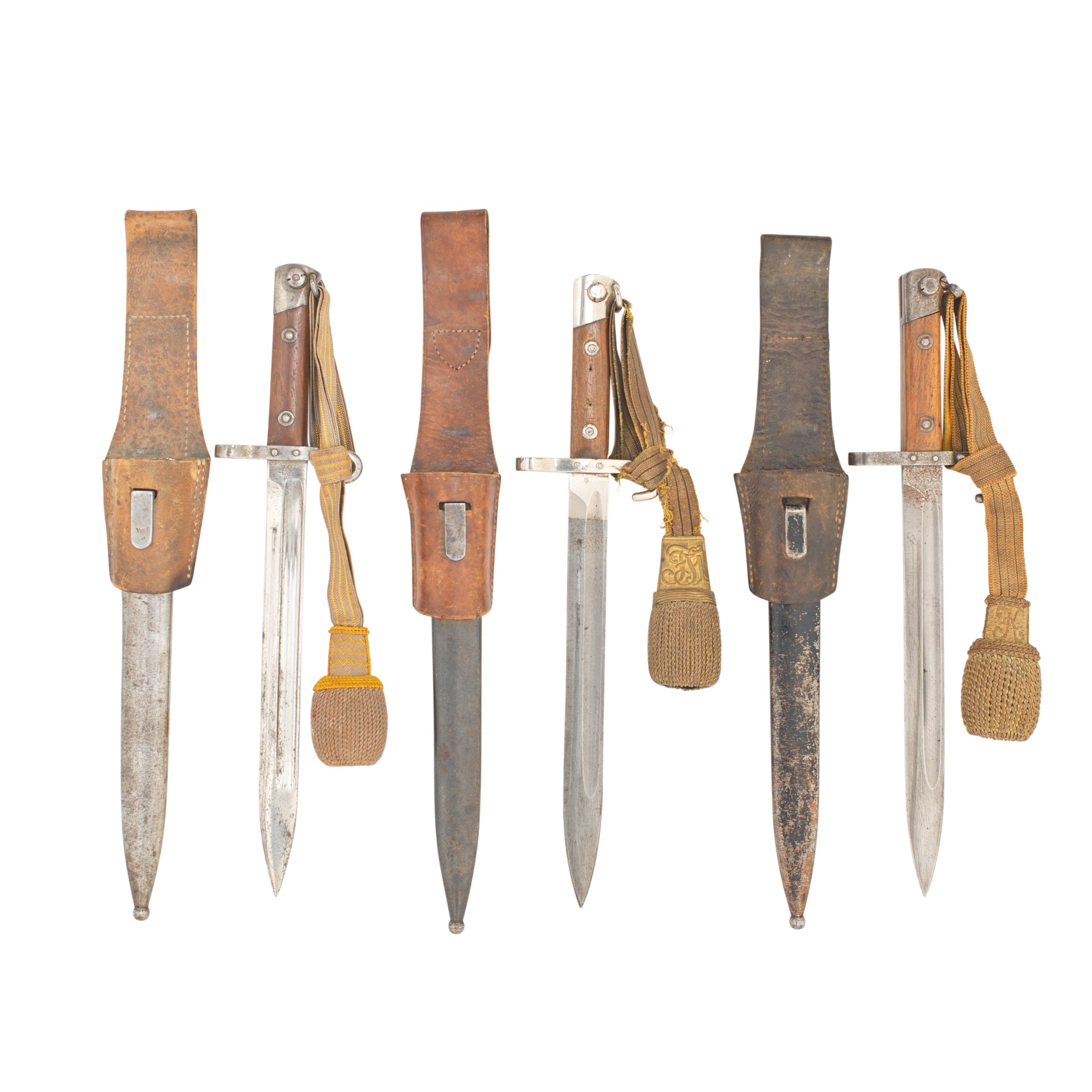 Bonhams : Three 'NCO's M1895' parade knife-bayonets