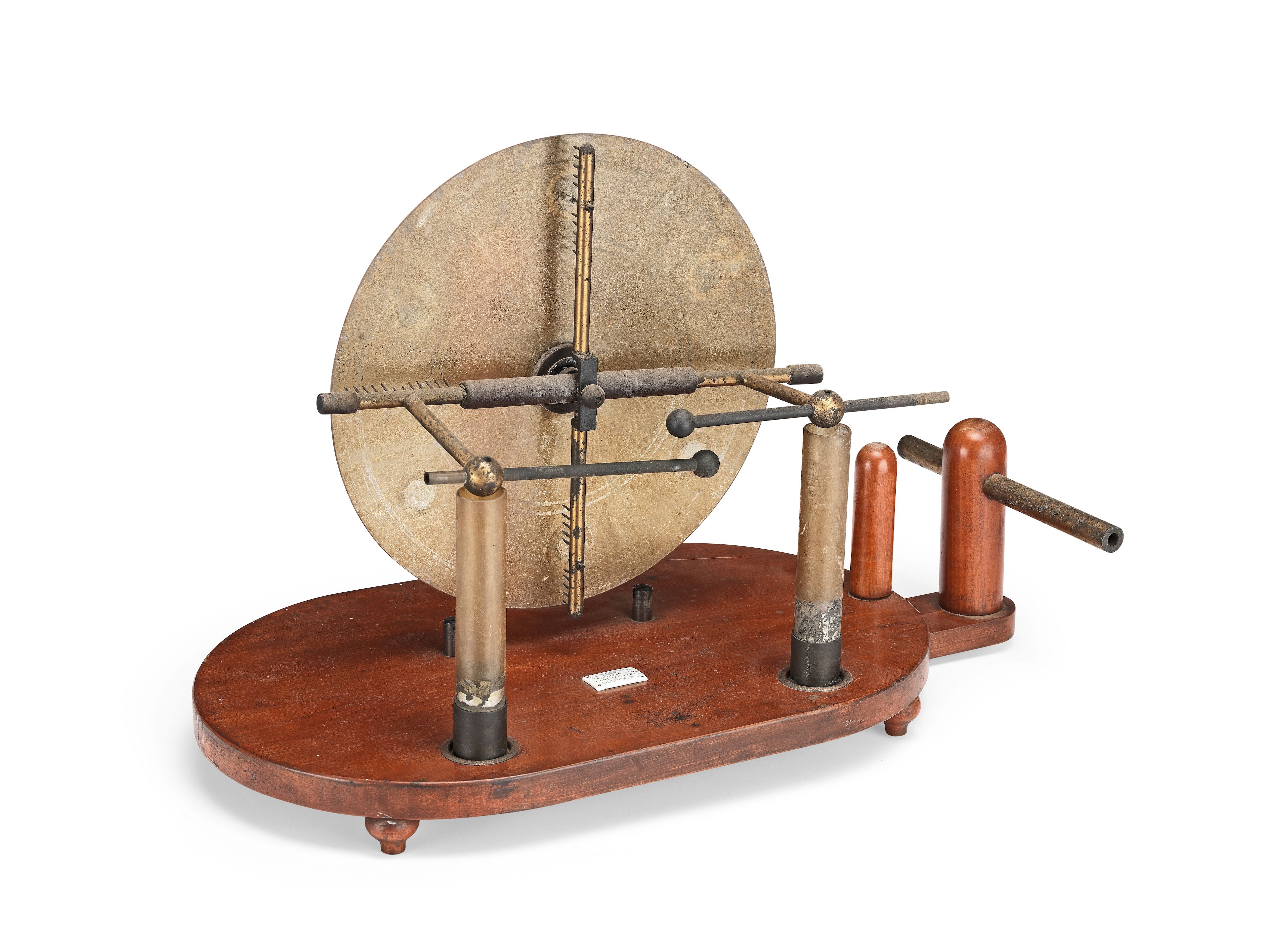 Bonhams : A F.E. Becker & Co. Wimshurst Machine, English, late 19th ...