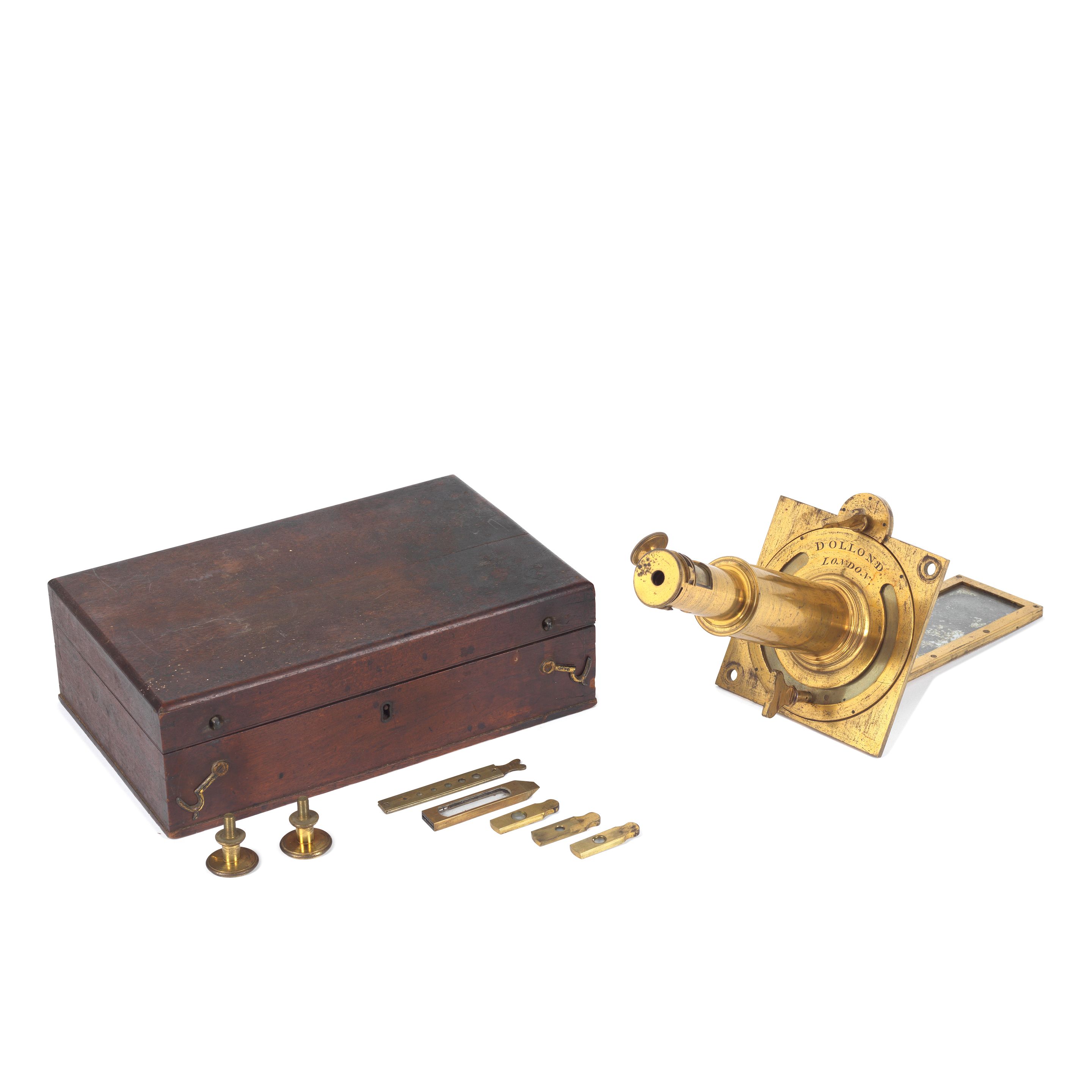 Bonhams : A Dollond Solar Microscope, English, late 18th century,