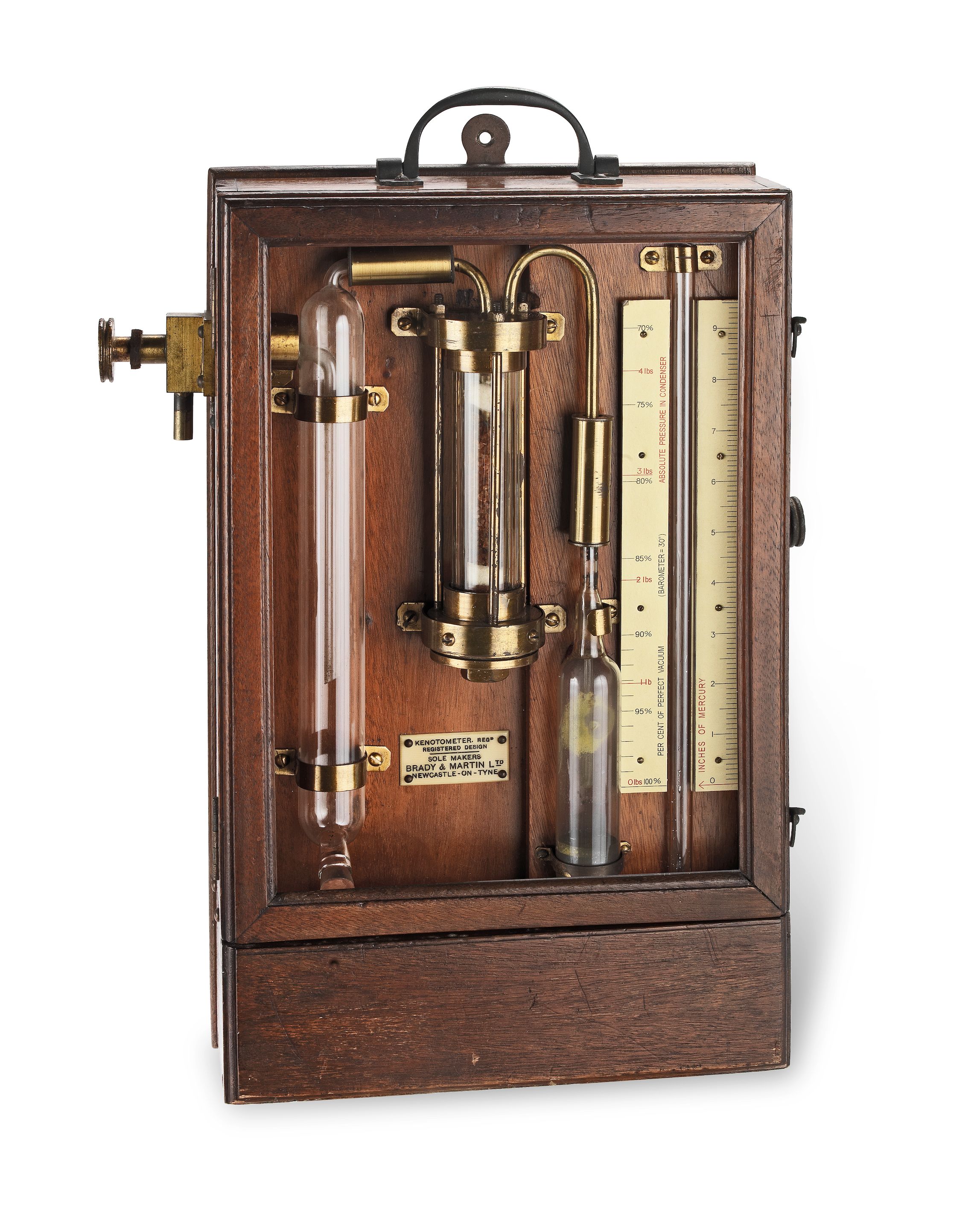 Bonhams : A Brady & Martin Ltd Steam Turbine Kenotometer, English ...