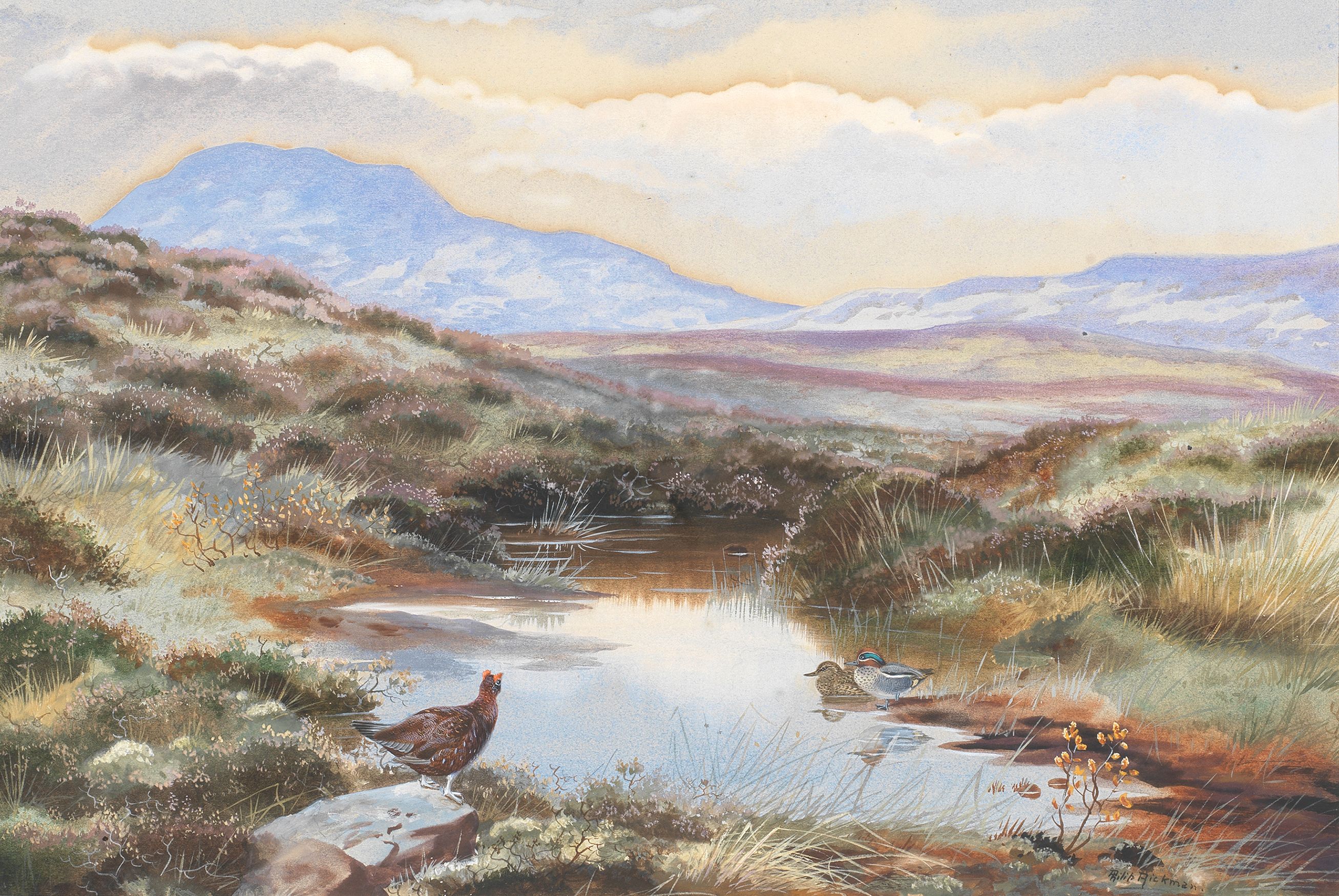 Bonhams : Philip Rickman (British, 1891-1982) Fotheringham Spring with ...