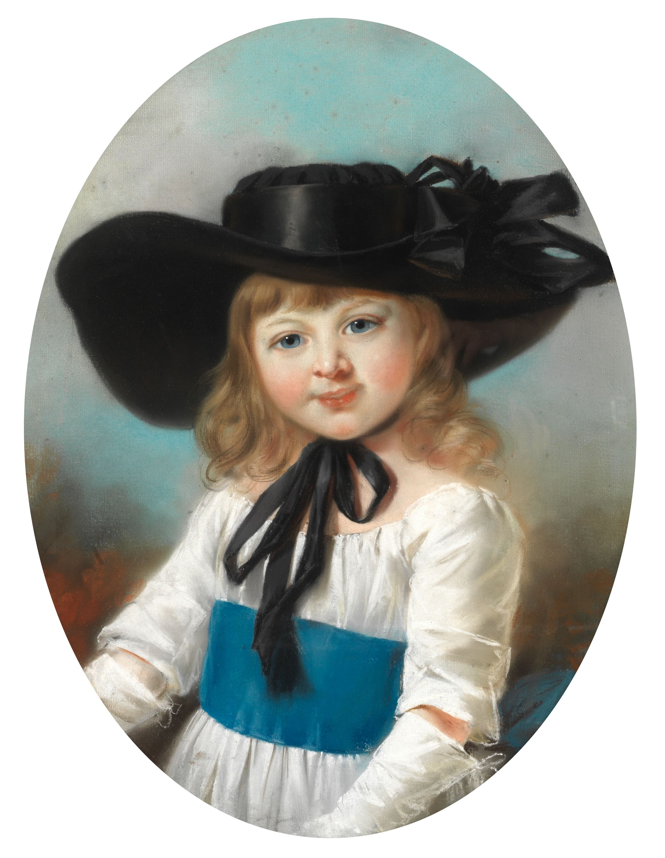 Bonhams : John Russell RA (Guildford 1745-1806 Hull) Portrait of Laura ...