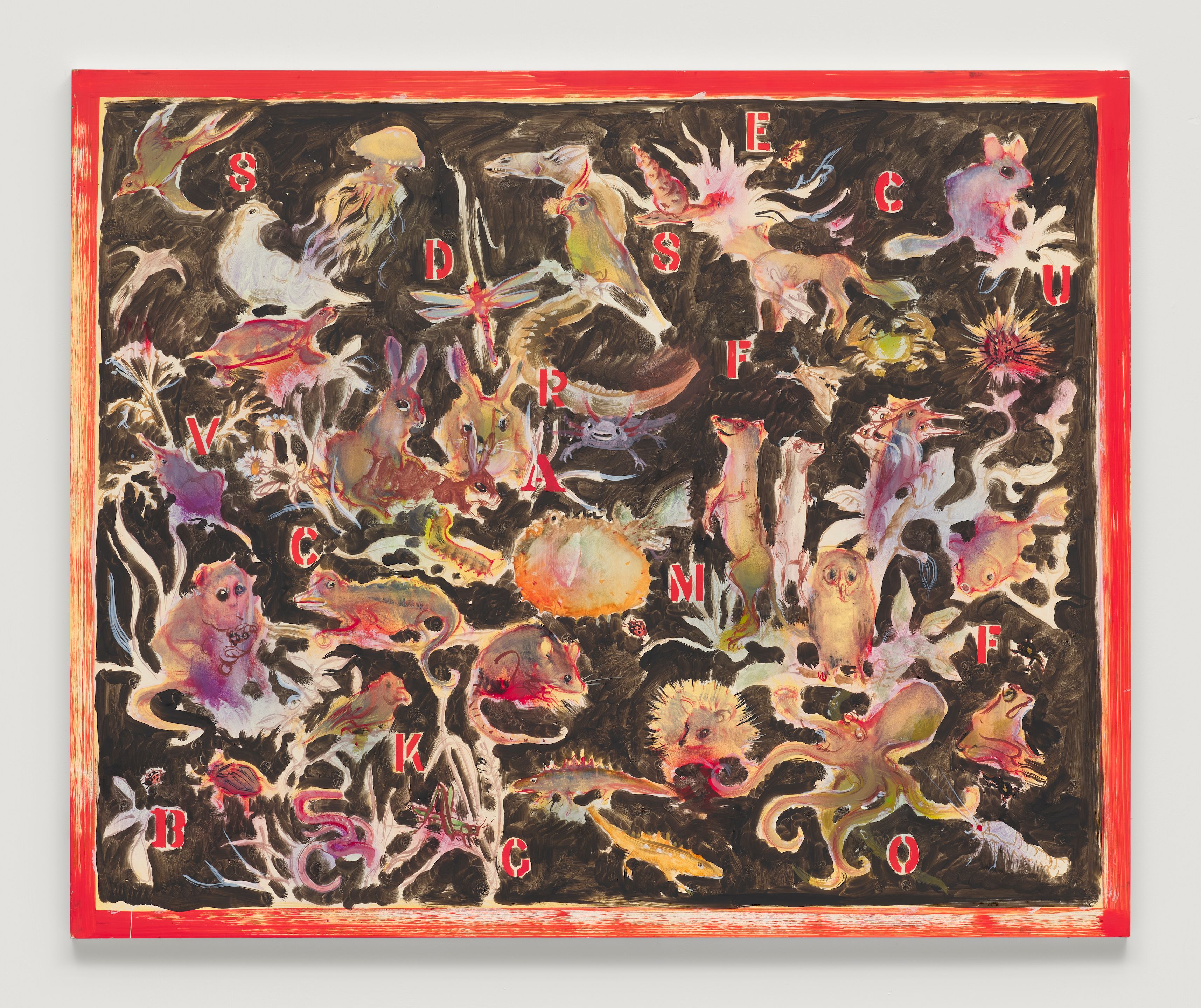 Bonhams : NICOLA BEALING (B. 1963) Sketch for Uncivilised Alphabet ...