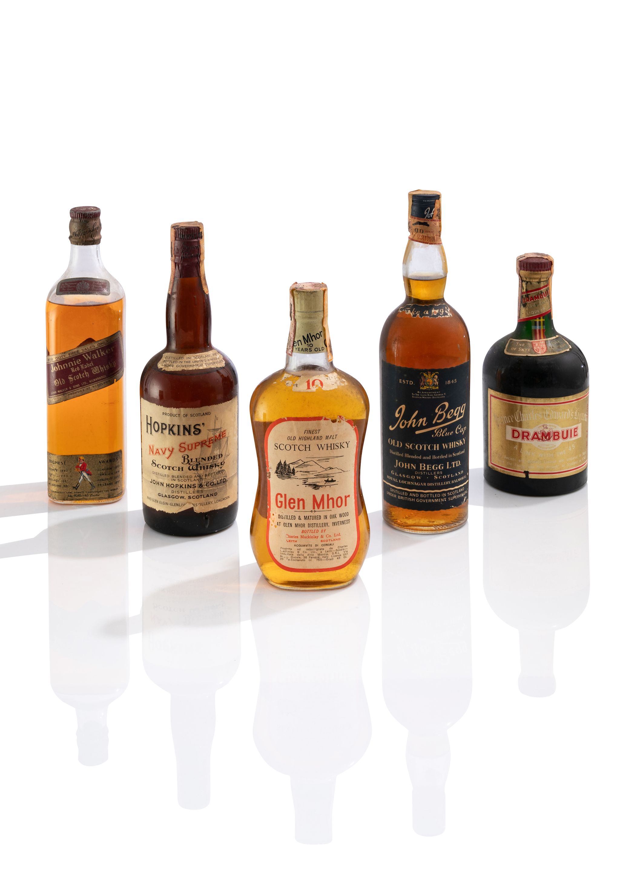 Bonhams Cornette de Saint Cyr : John Begg-Blue Cap Johnnie Walker-Red ...