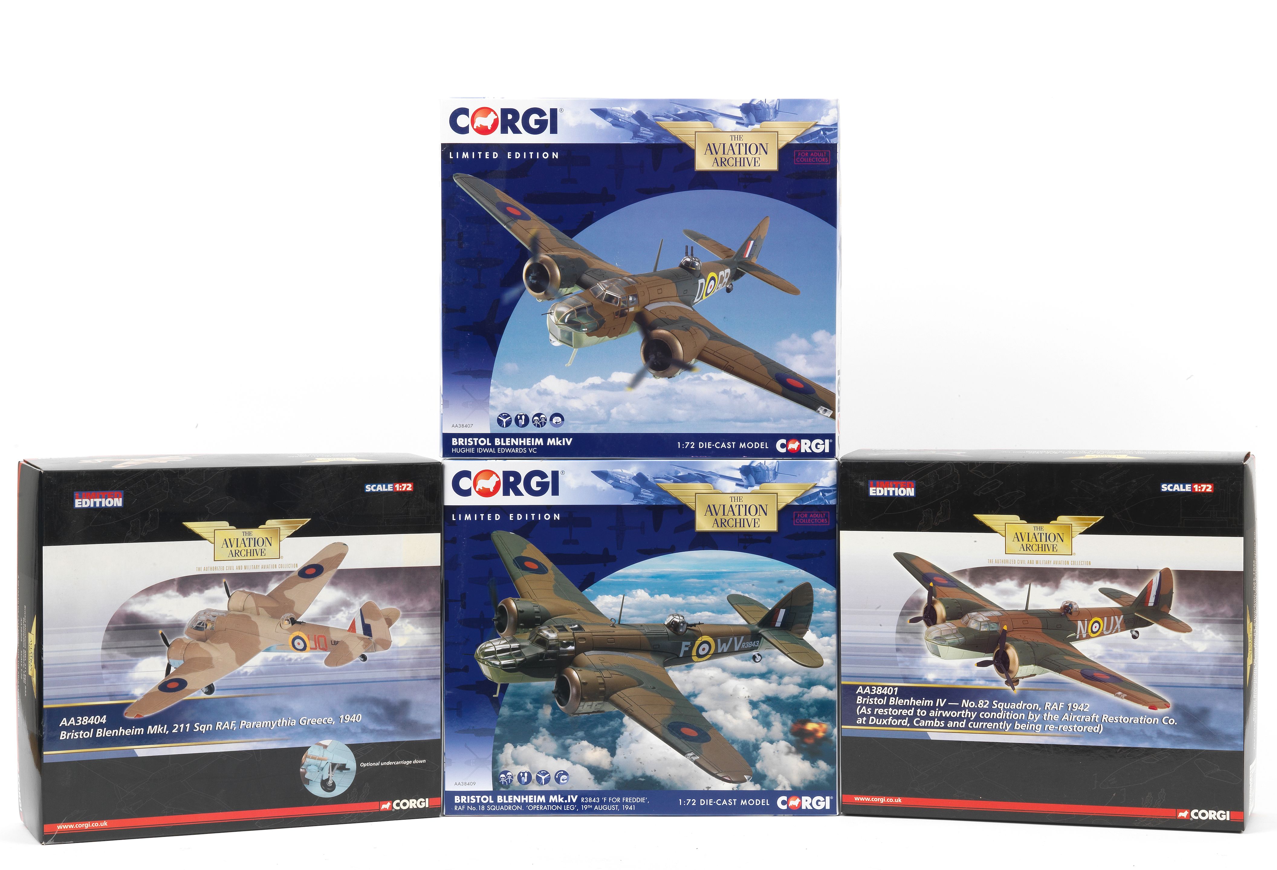 Bonhams Cars : Four boxed 172 scale die-cast metal model Bristol ...