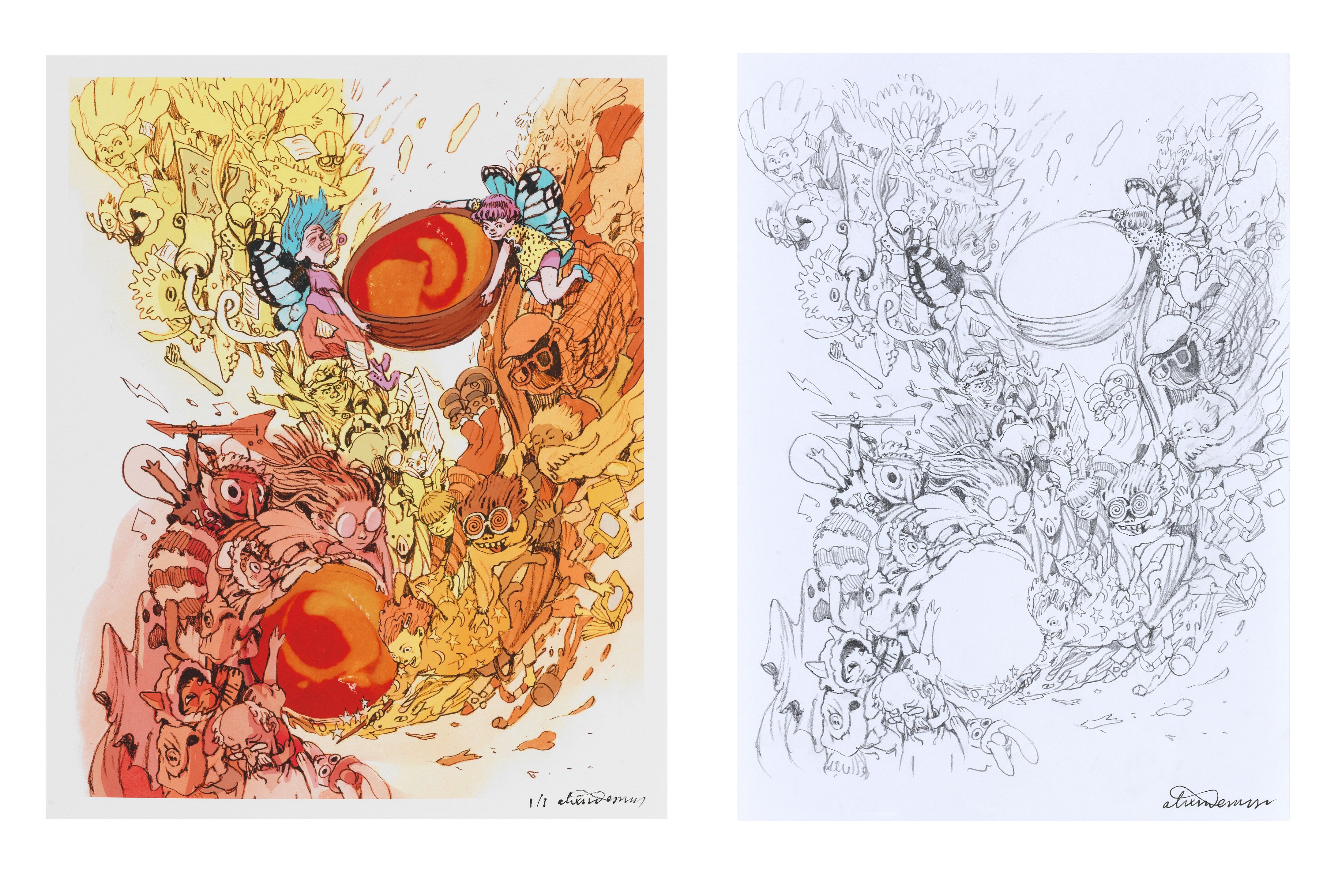 Bonhams : Alexis Deacon (British, born 1978) Illustration for Magic ...