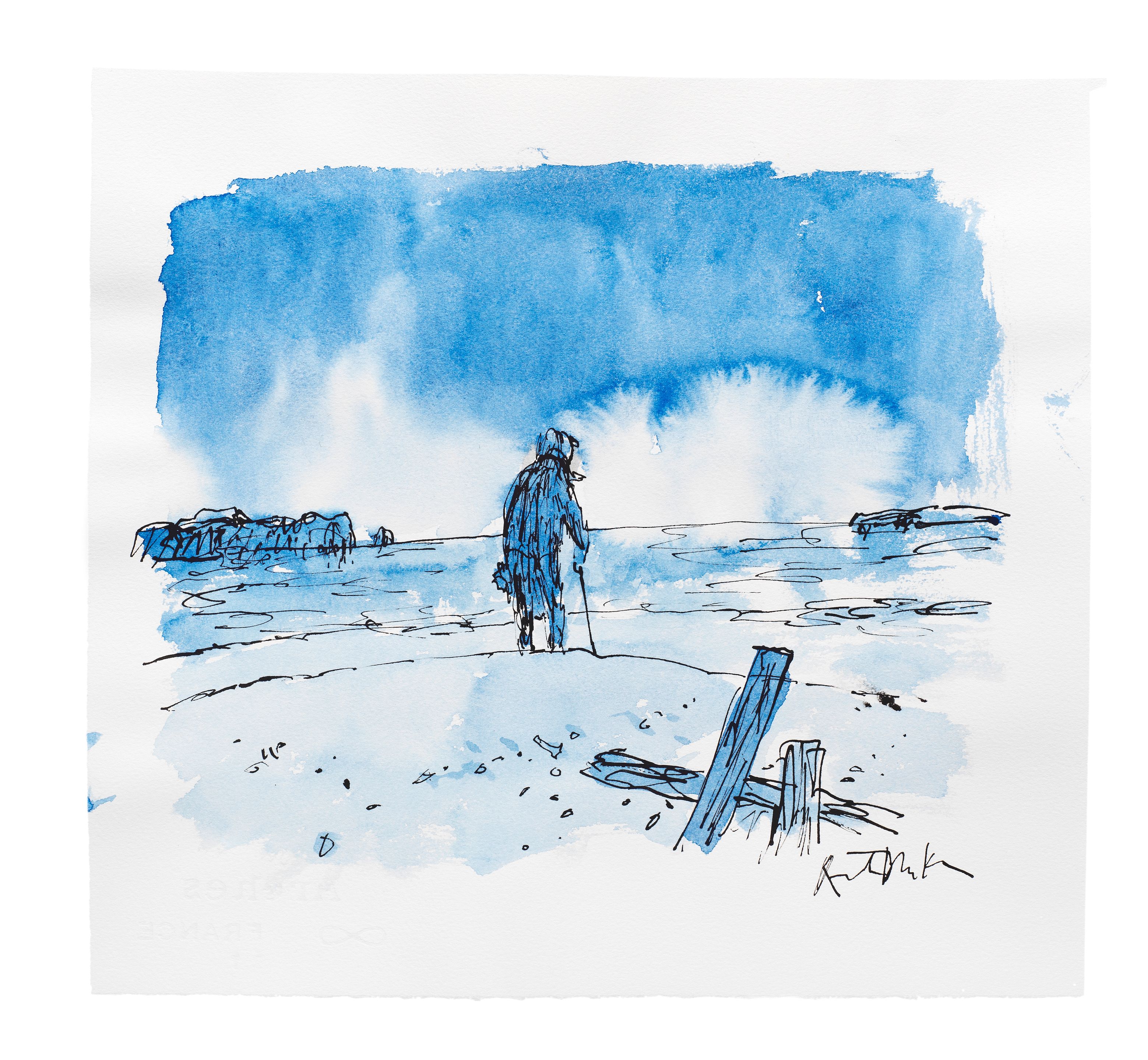 Bonhams : Sir Quentin Blake (British, born 1932) A Solitary Walk ...