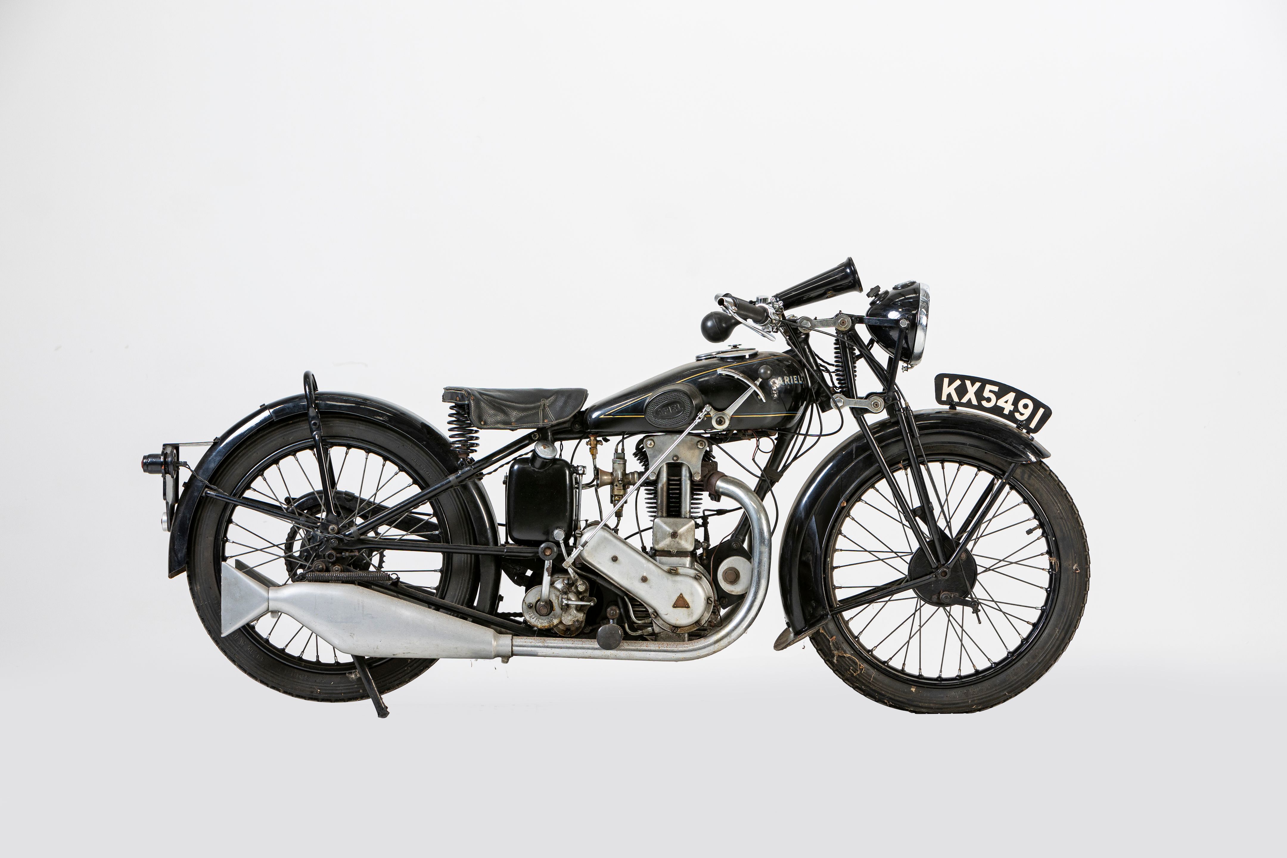 Bonhams Cars : The John Hobbs Collection, 1930 Ariel 250cc Model LF ...