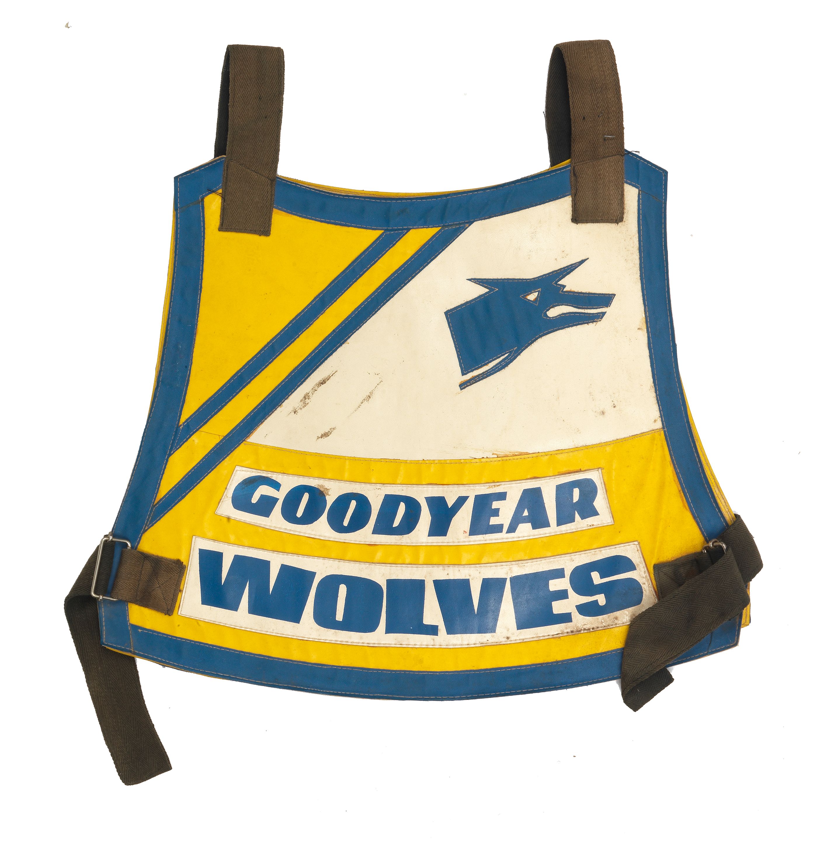 Bonhams Cars : A Wolverhampton Goodyear Wolves speedway race vest