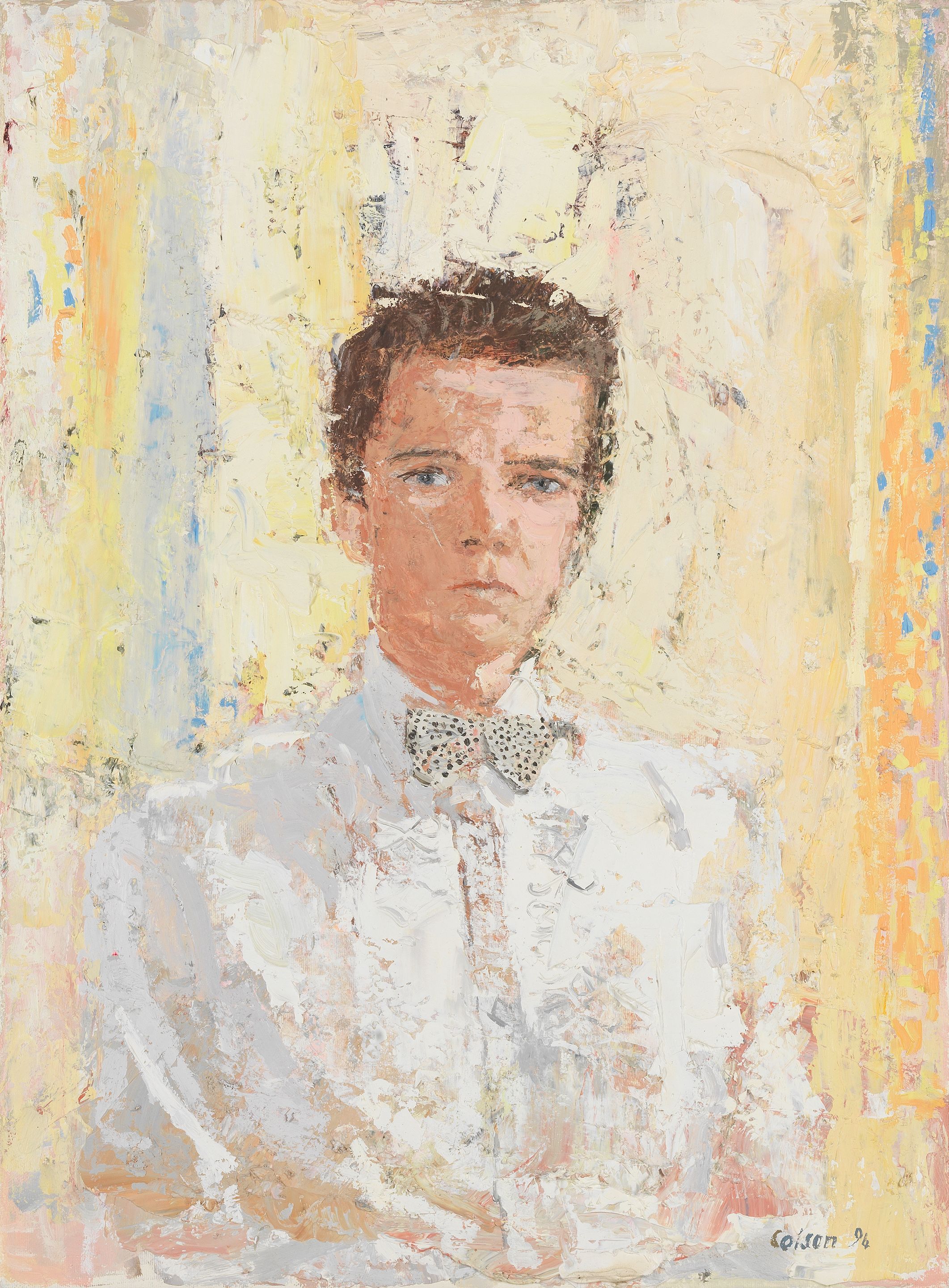 Bonhams : Richard Colson (born British 1955) Self-portrait