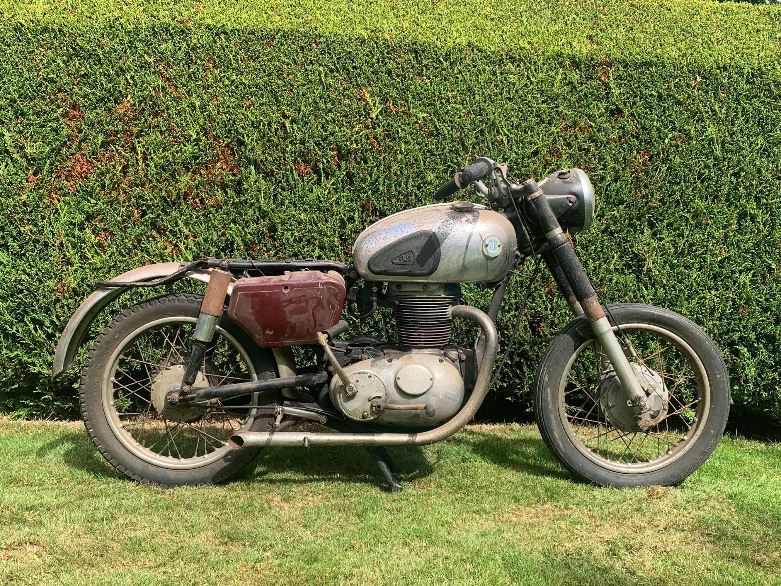 Bonhams Cars : AJS - Matchless 249cc Project Frame no. 18990 Engine no. 62CSR/12595