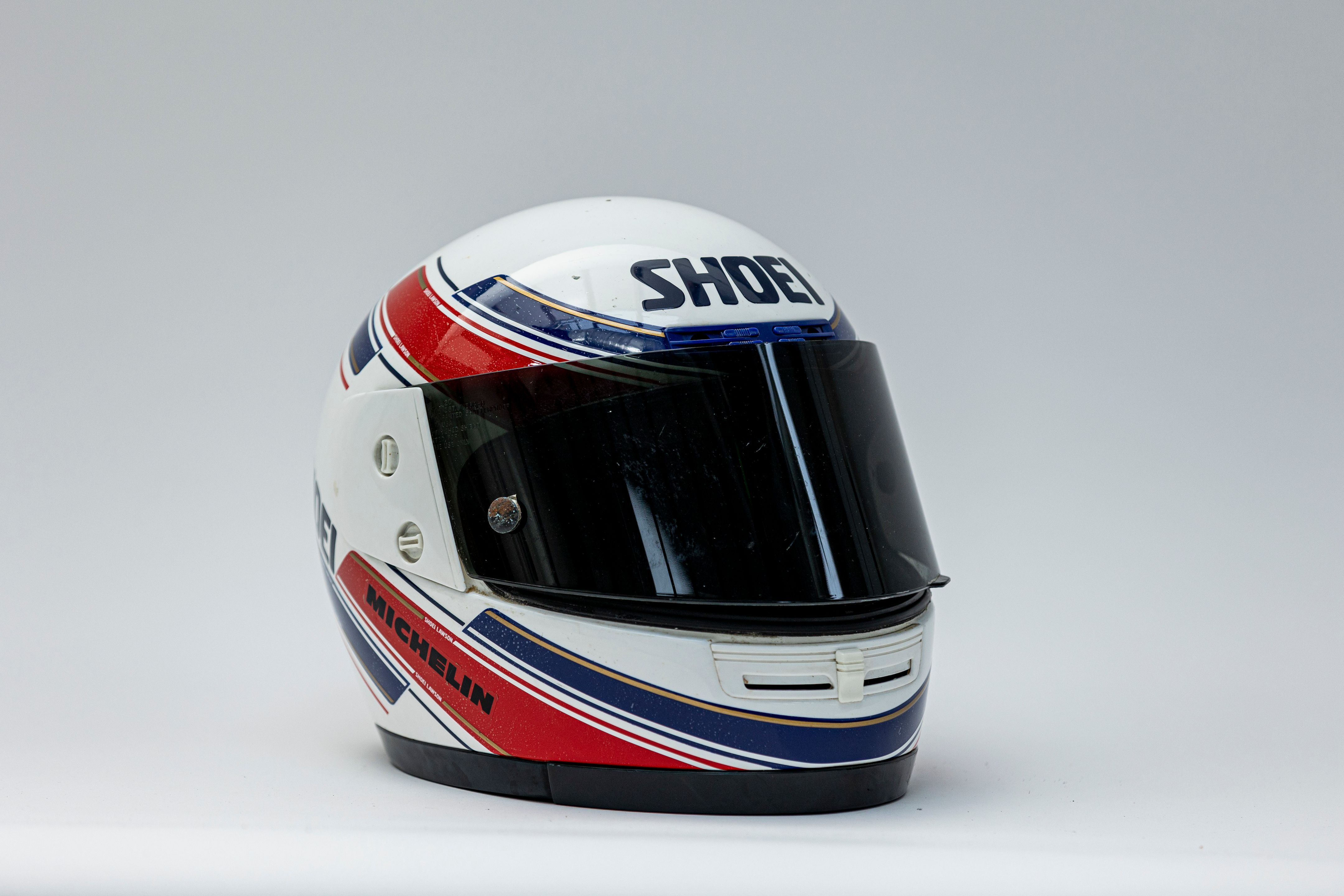 Bonhams Cars : Eddie Lawson A full-face helmet by Shoei ((2))