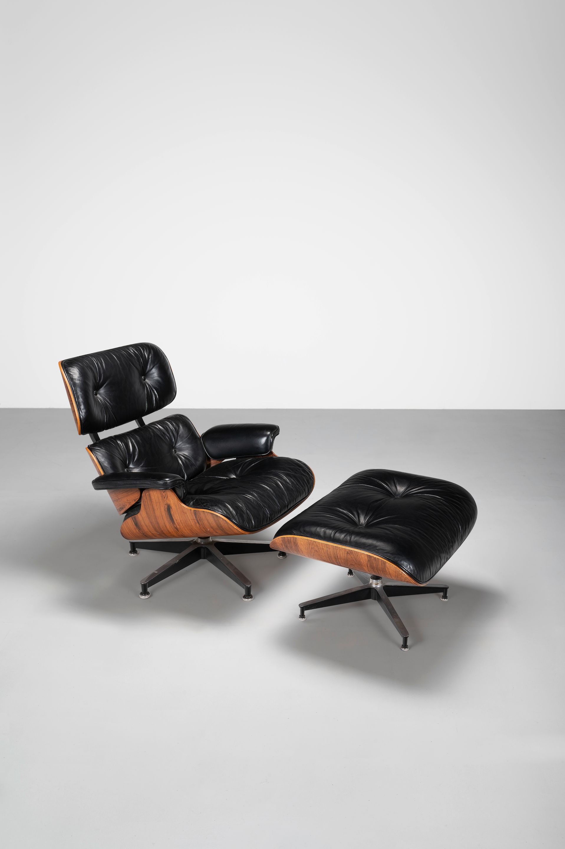 Bonhams : Charles and Ray Eames Lounge chair and ottoman, model nos. 670 and 671, designed 1956 ...