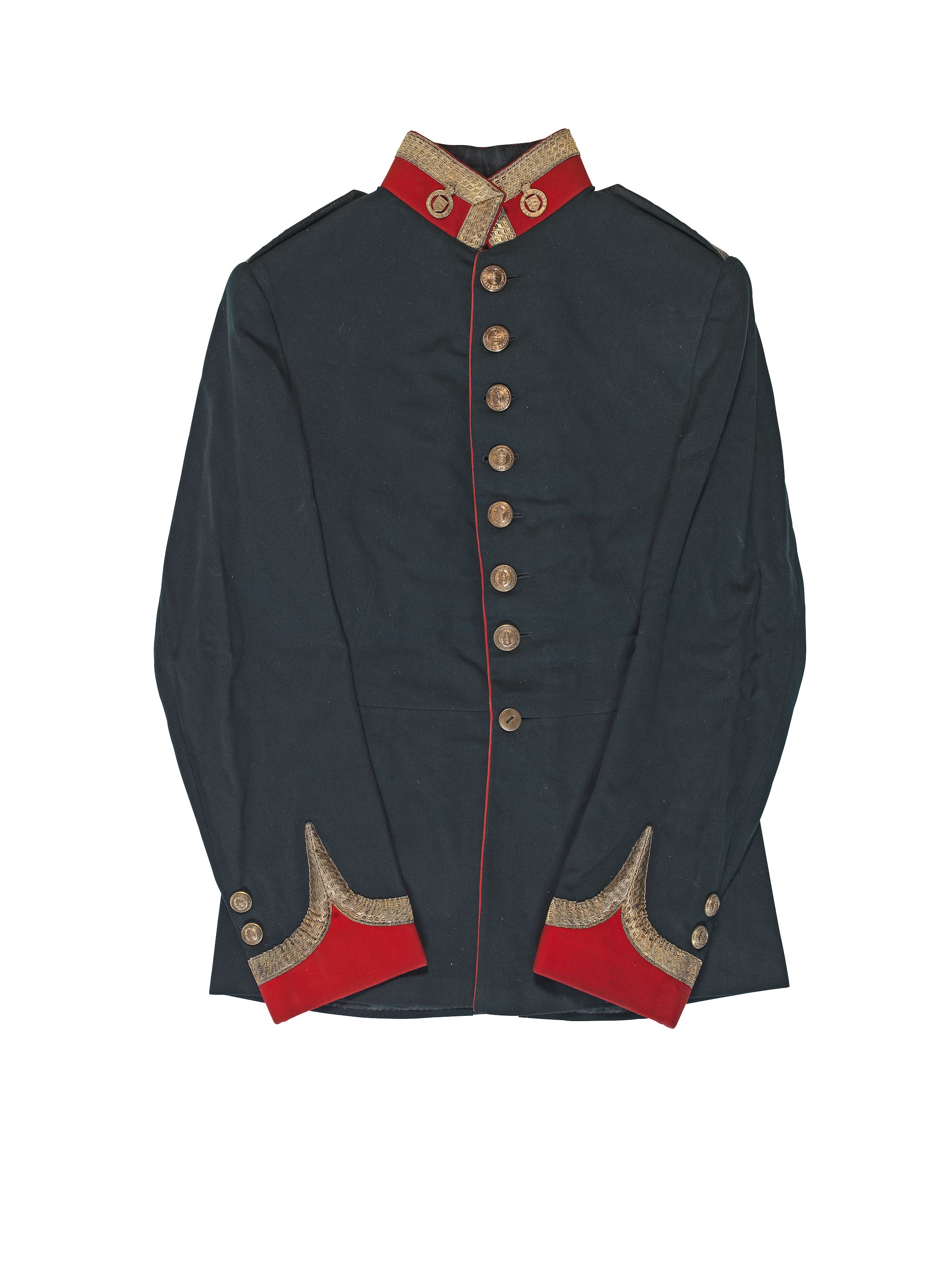 Bonhams : A 2nd Lieutenant's Full Dress Tunic Of The Essex Imperial ...