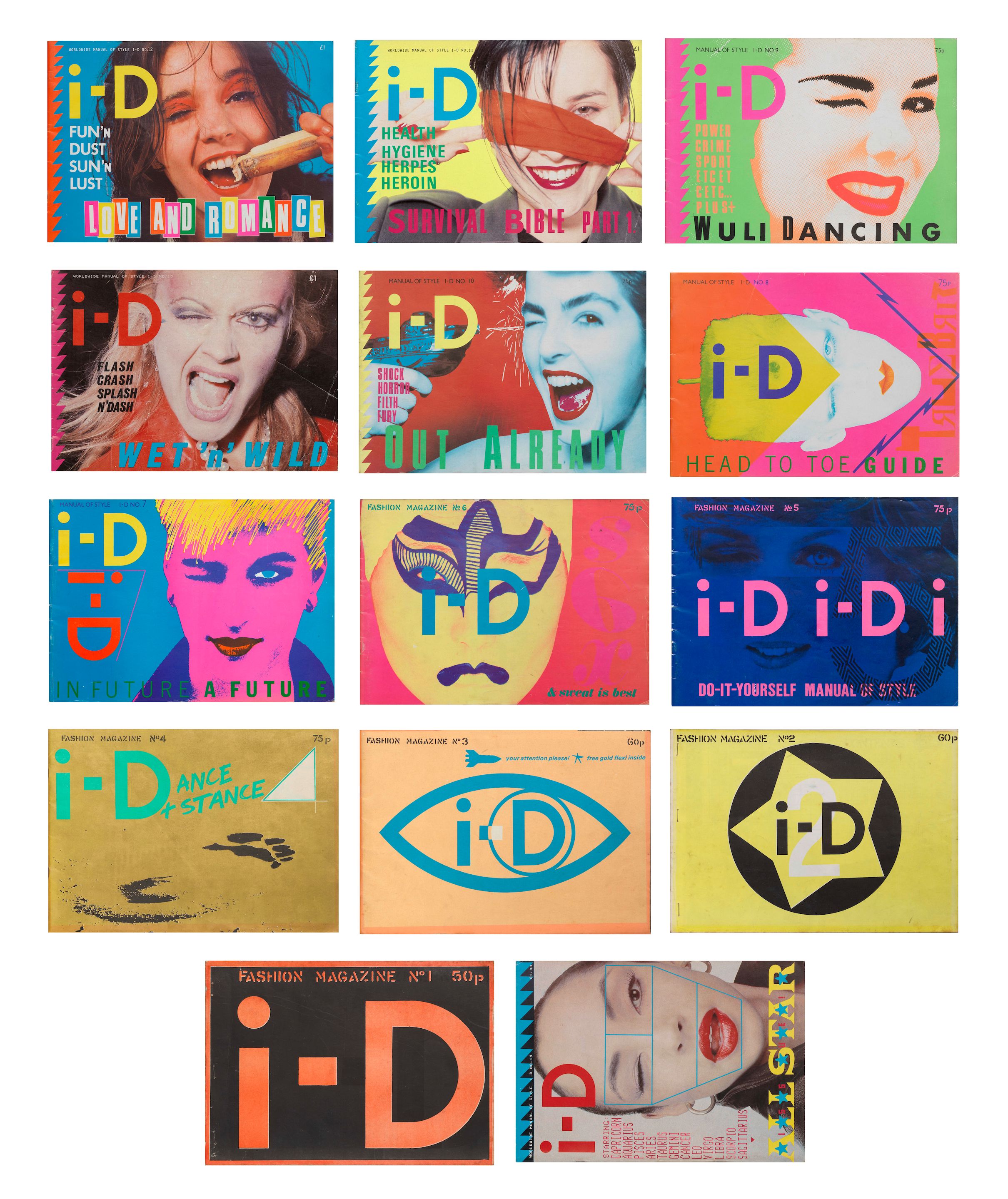 Bonhams : i-D Magazine A Large & Complete Collection of Magazines ...