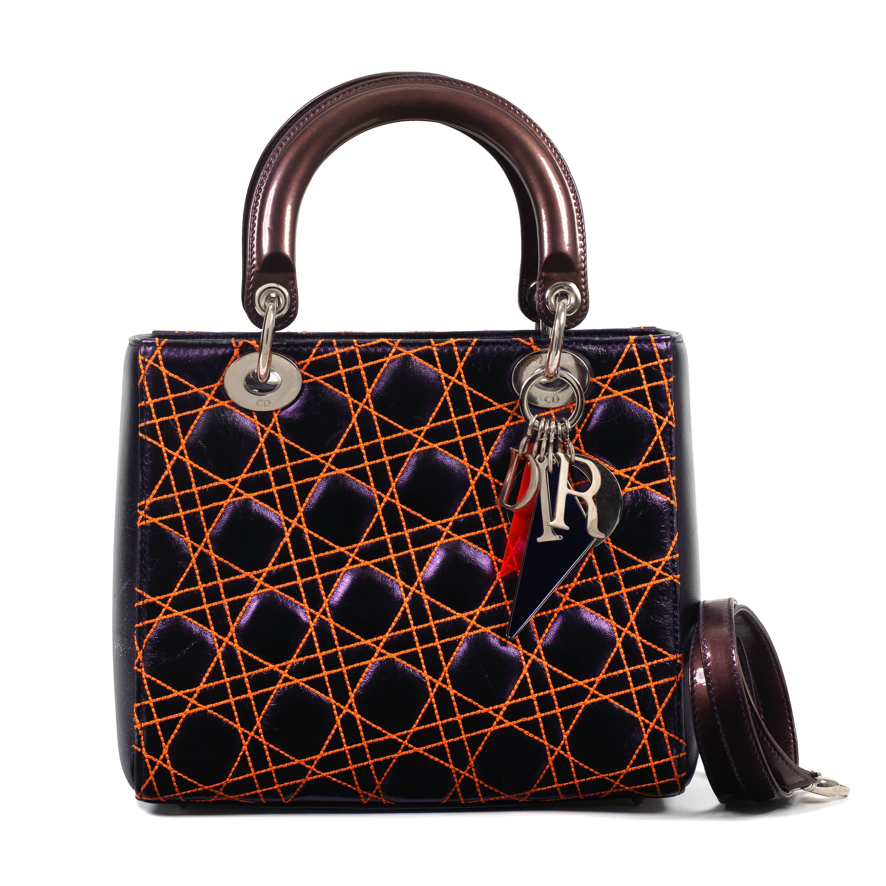 Bonhams : Christian Dior X Anselm Reyl A Metallic Blue and Orange ...