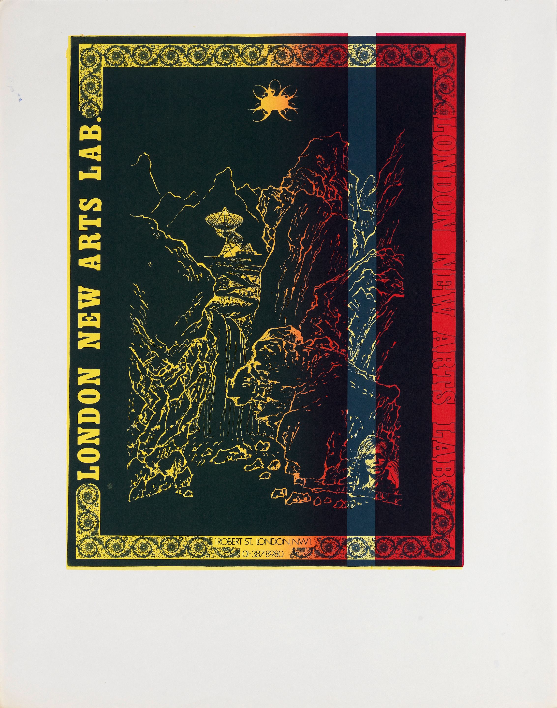 Bonhams : London New Arts Lab A rare poster, printed by Bernard Rhodes ...