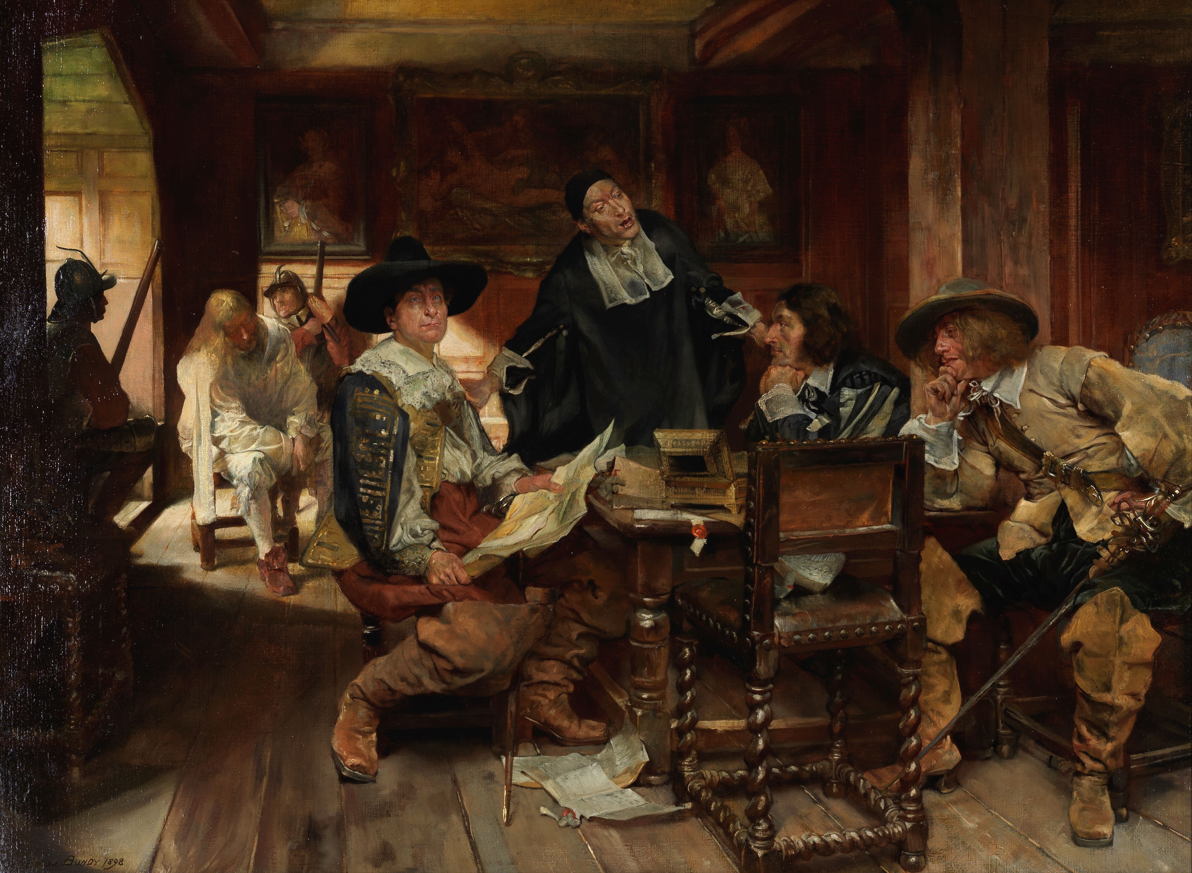 Bonhams : Edgar Bundy (British, 1862-1922) The sequestration
