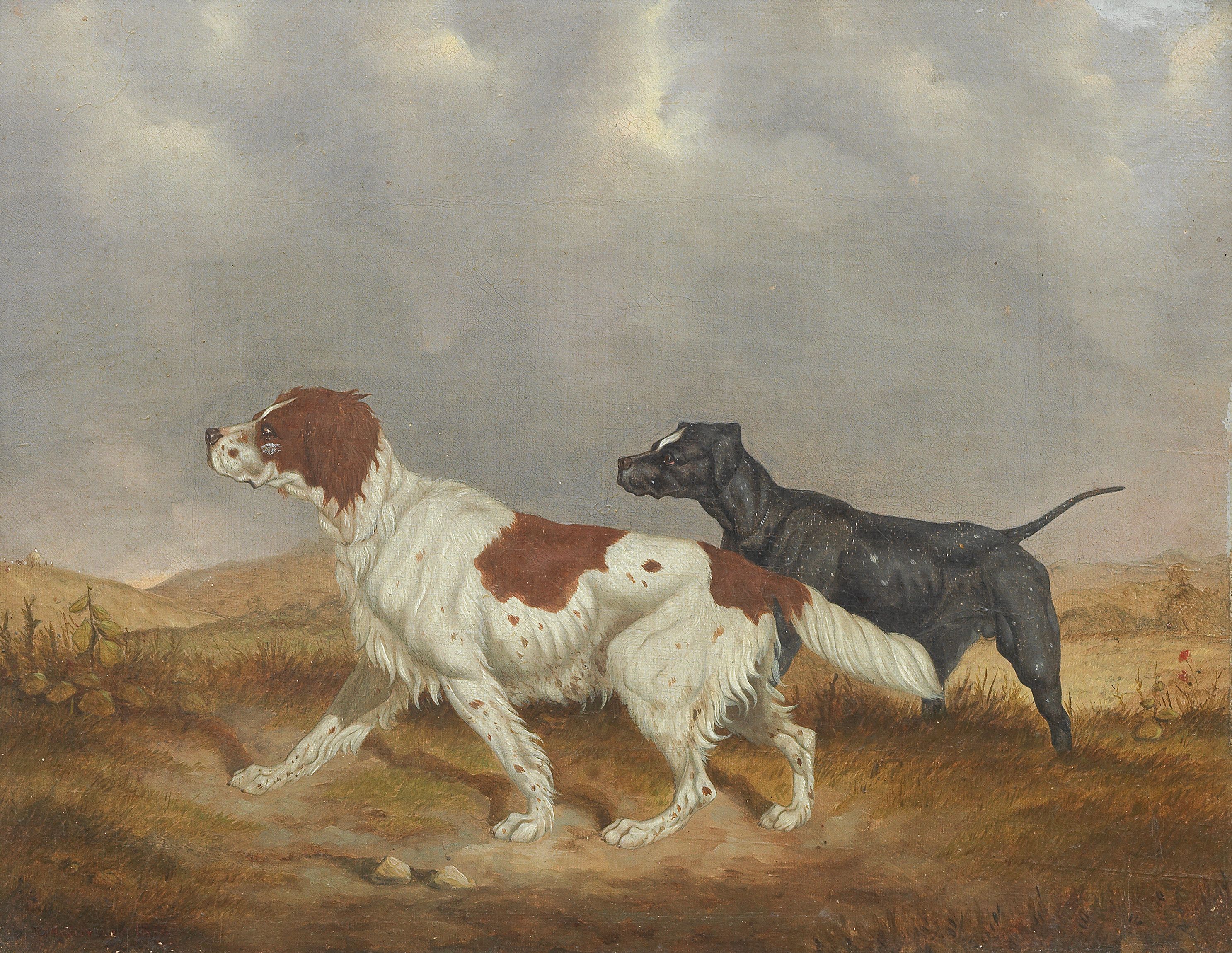 Bonhams : William Henry M. Turner (British, active 1849-1887) Setter ...