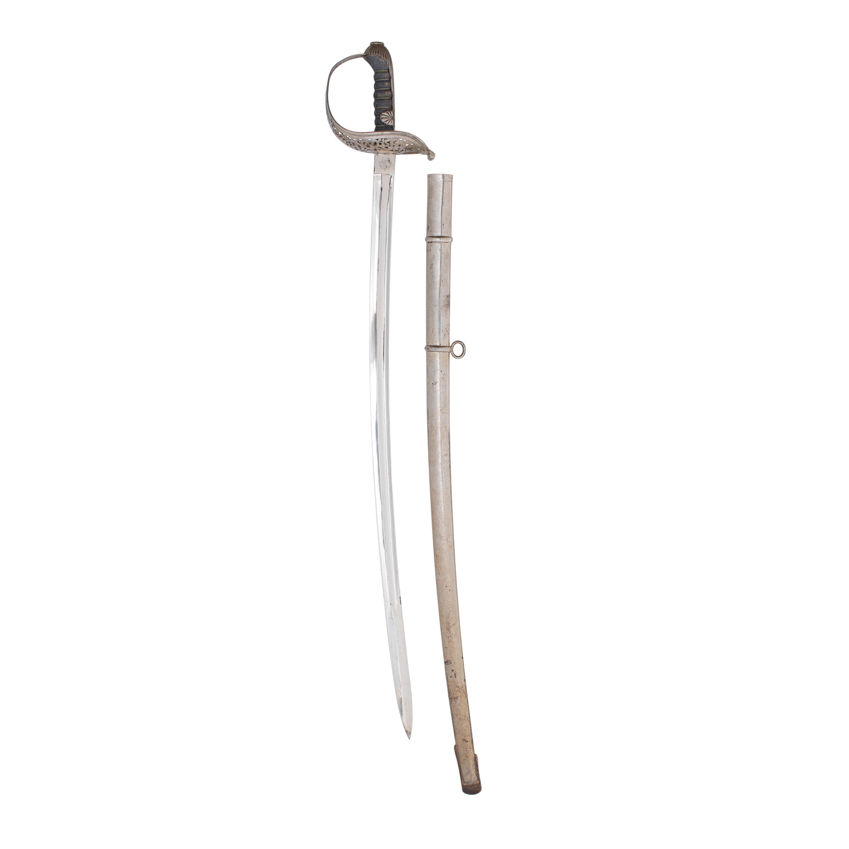 Bonhams : An 'M1869' officers cavalry sabre retailed by Carl Grasser, K ...