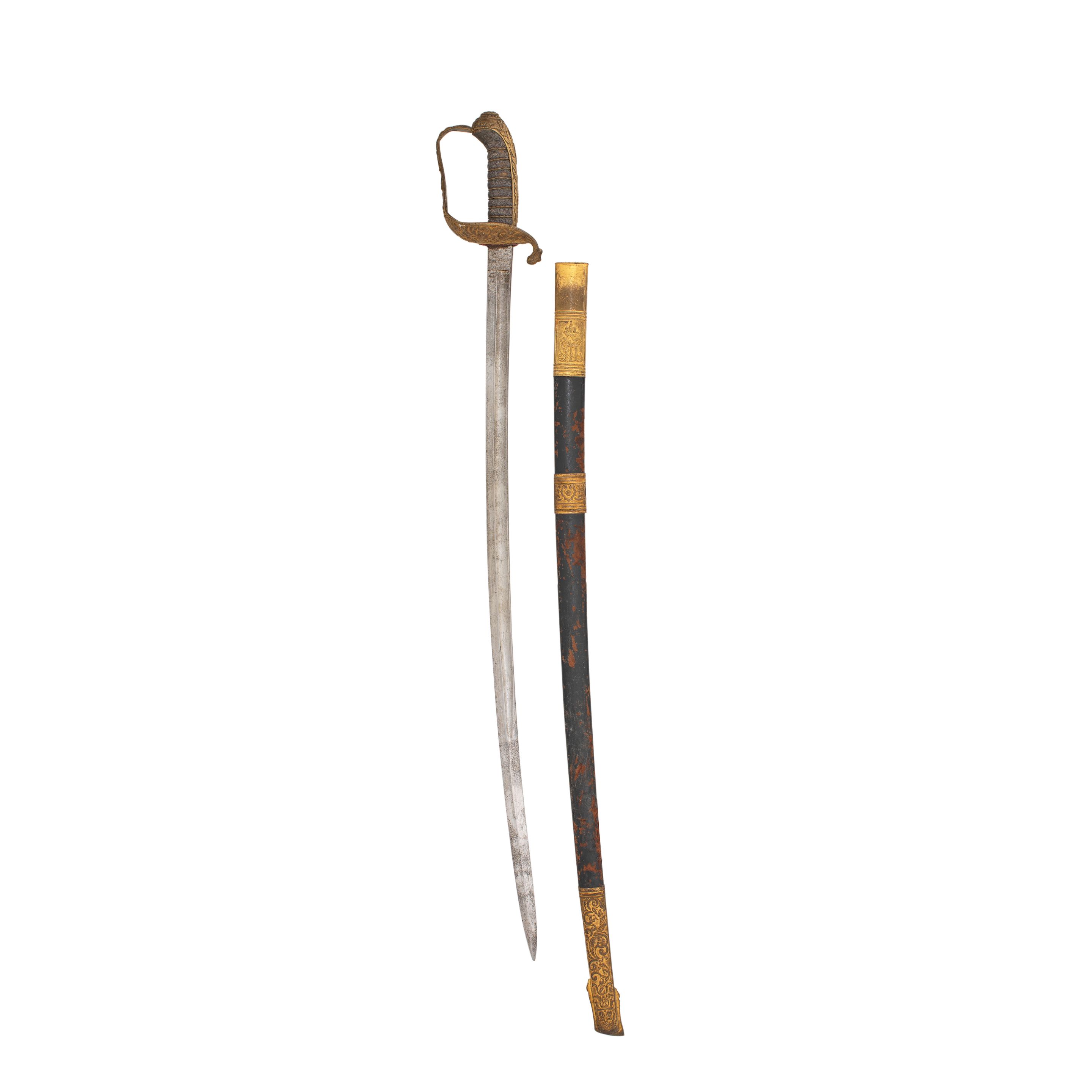 Bonhams : An Austrian official's sabre With its original scabbard ...