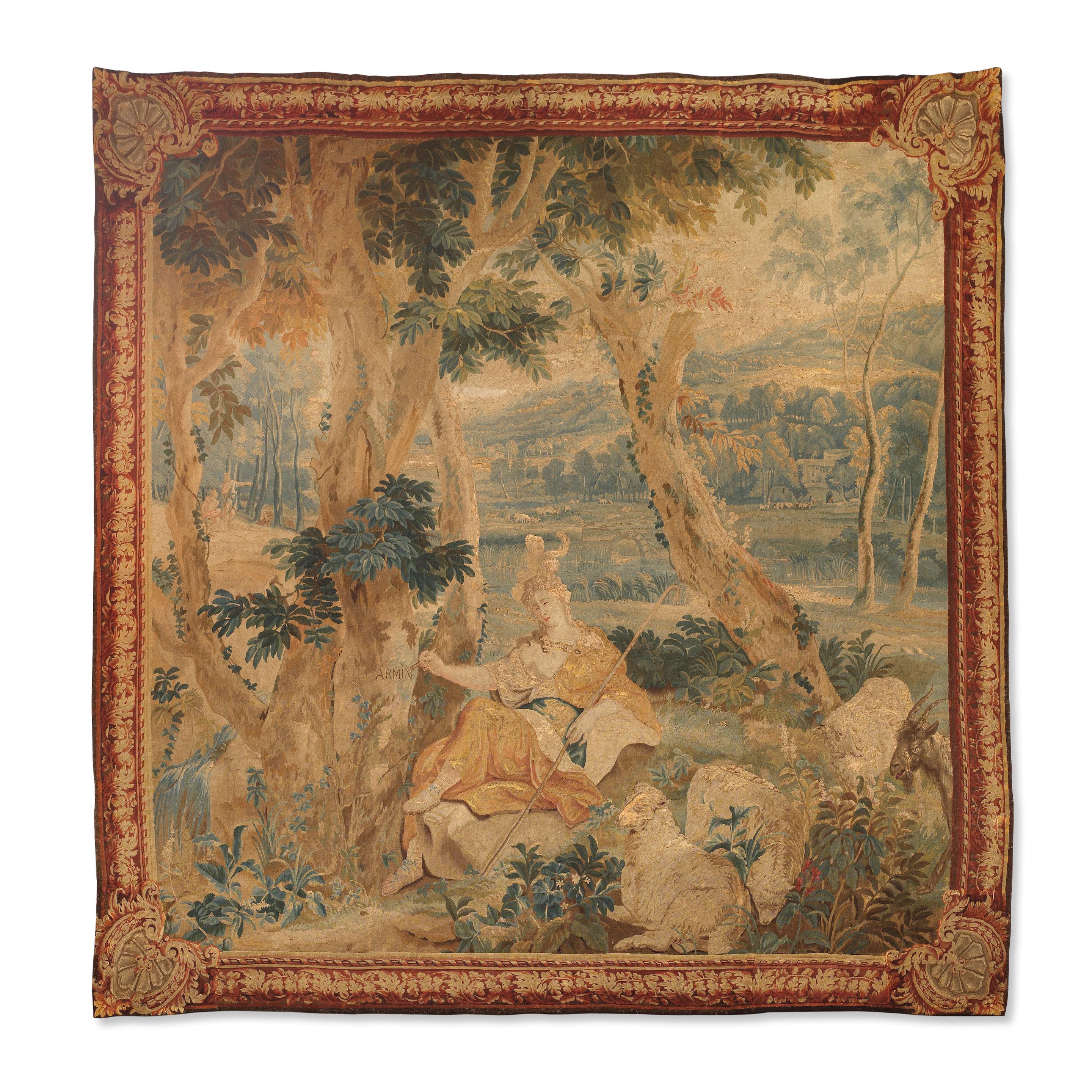 Bonhams Cornette de Saint Cyr : Tapisserie à sujet mythologique ...