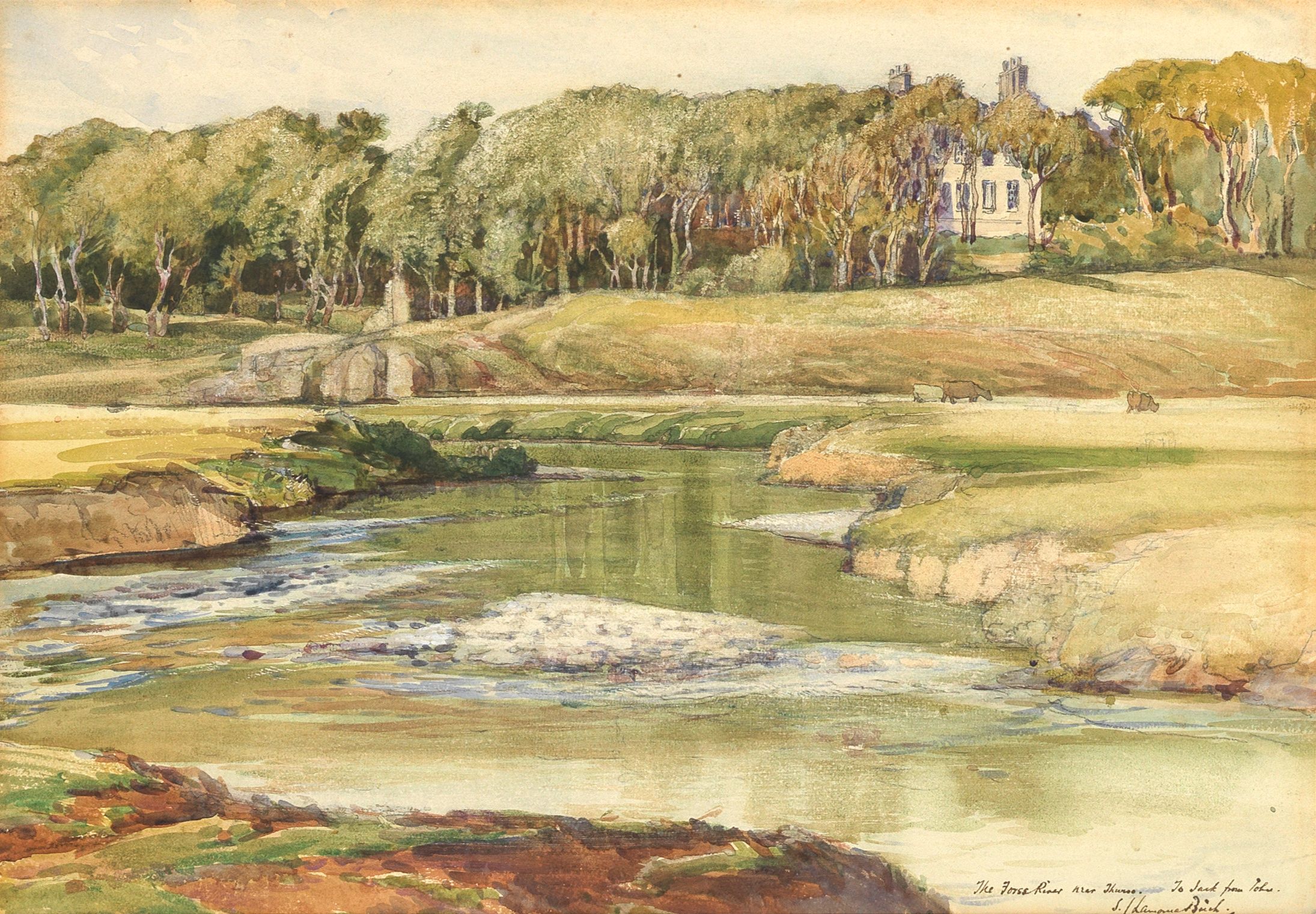 Bonhams : Samuel John Lamorna Birch, RA, RWS, RWA (British, 1869-1955 ...