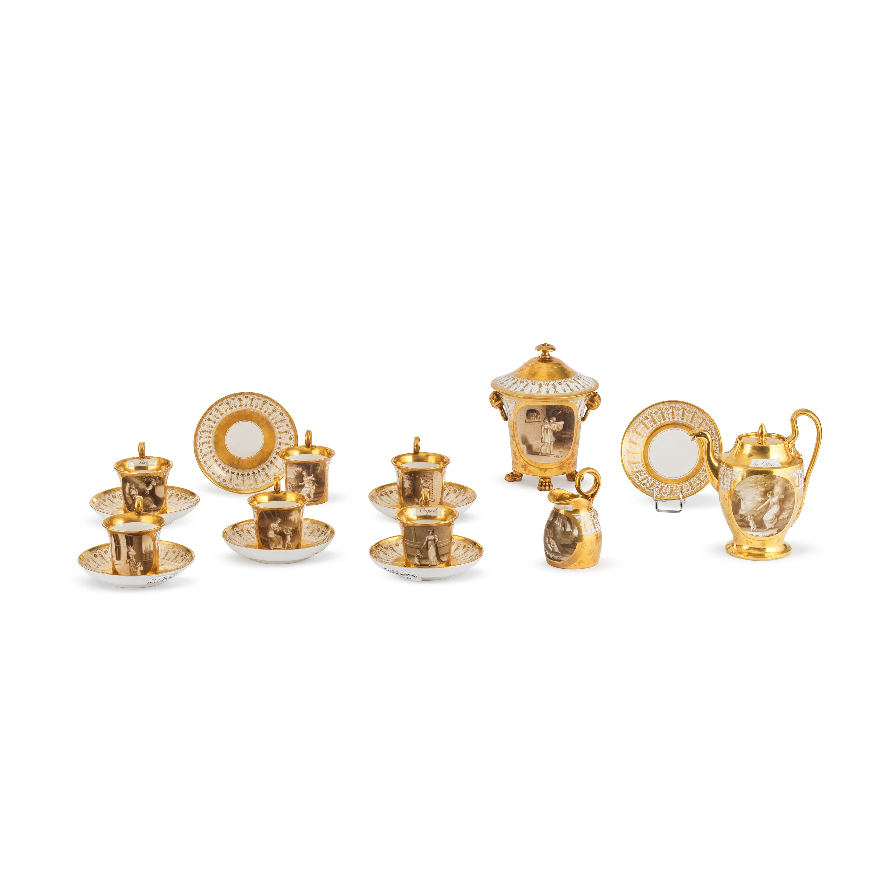 Bonhams Cornette de Saint Cyr : Paris Dagoty, partie de service à café ...