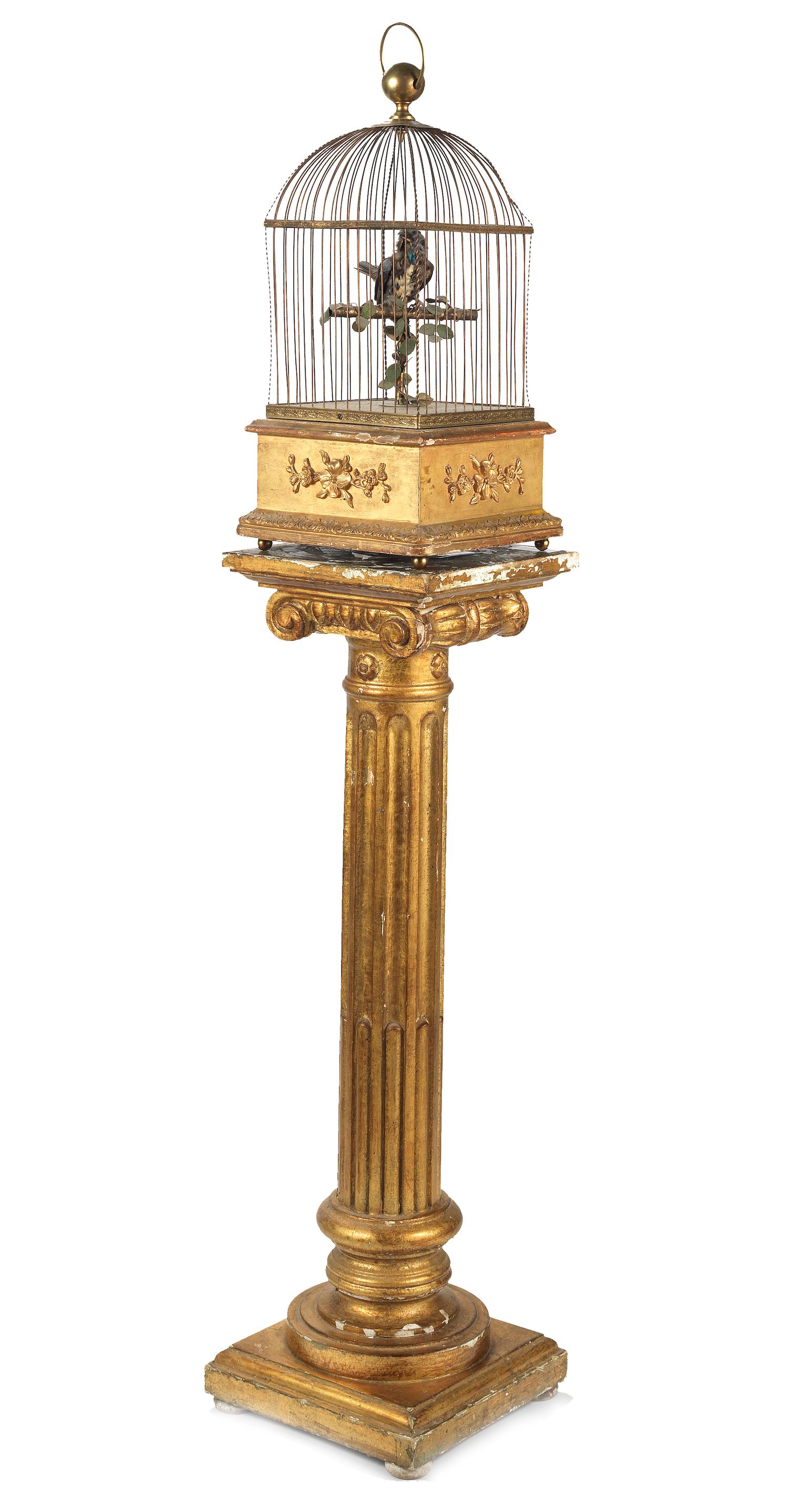 Bonhams : A late 20th century singing bird automaton together with an ...