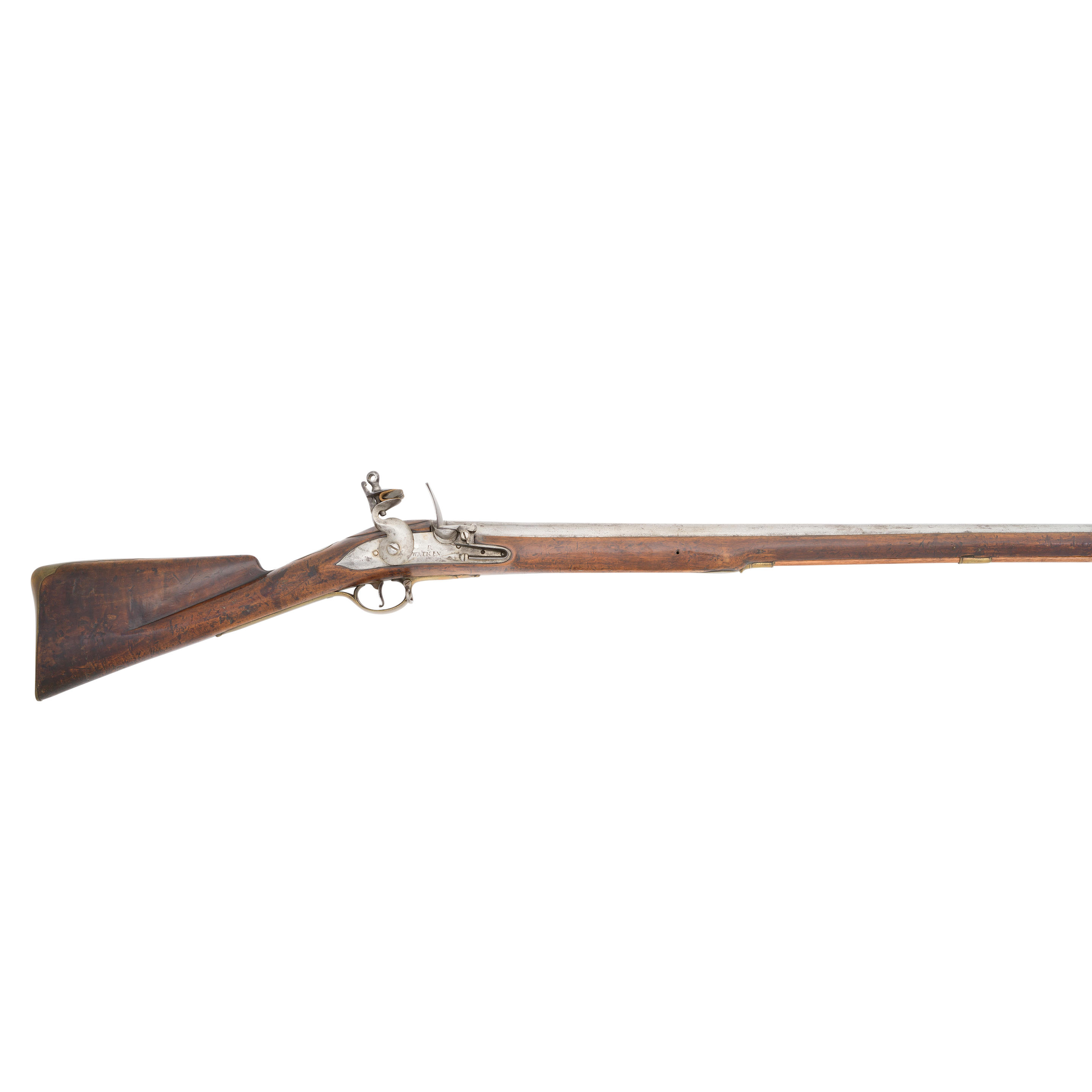 Bonhams A 10 Bore Flintlock Commercial Short Land Pattern Militia