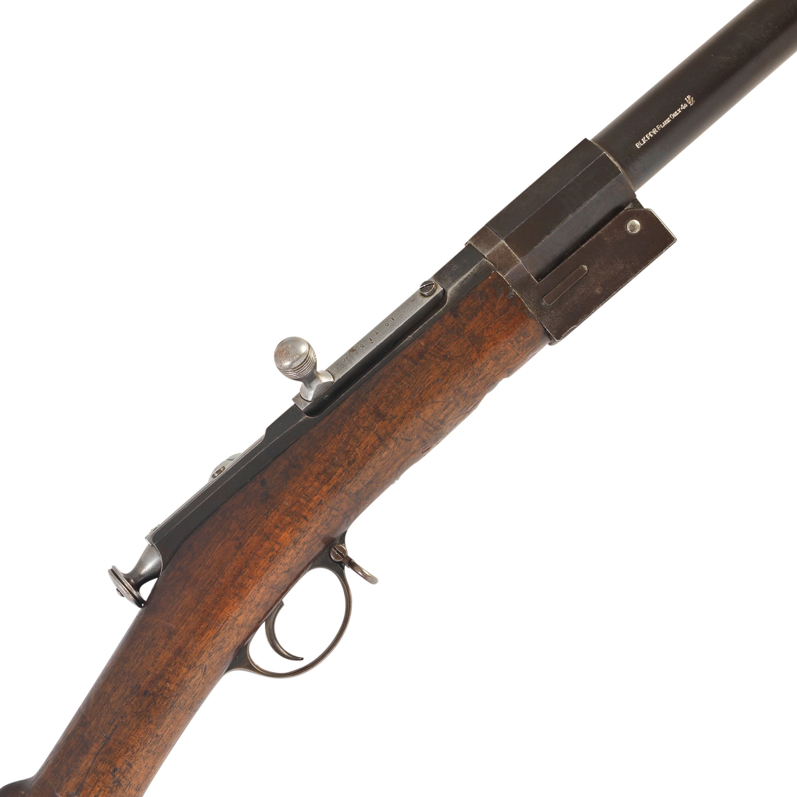 Bonhams : A rare 1-inch bolt-action flare gun by F. Miksch, no. 2759