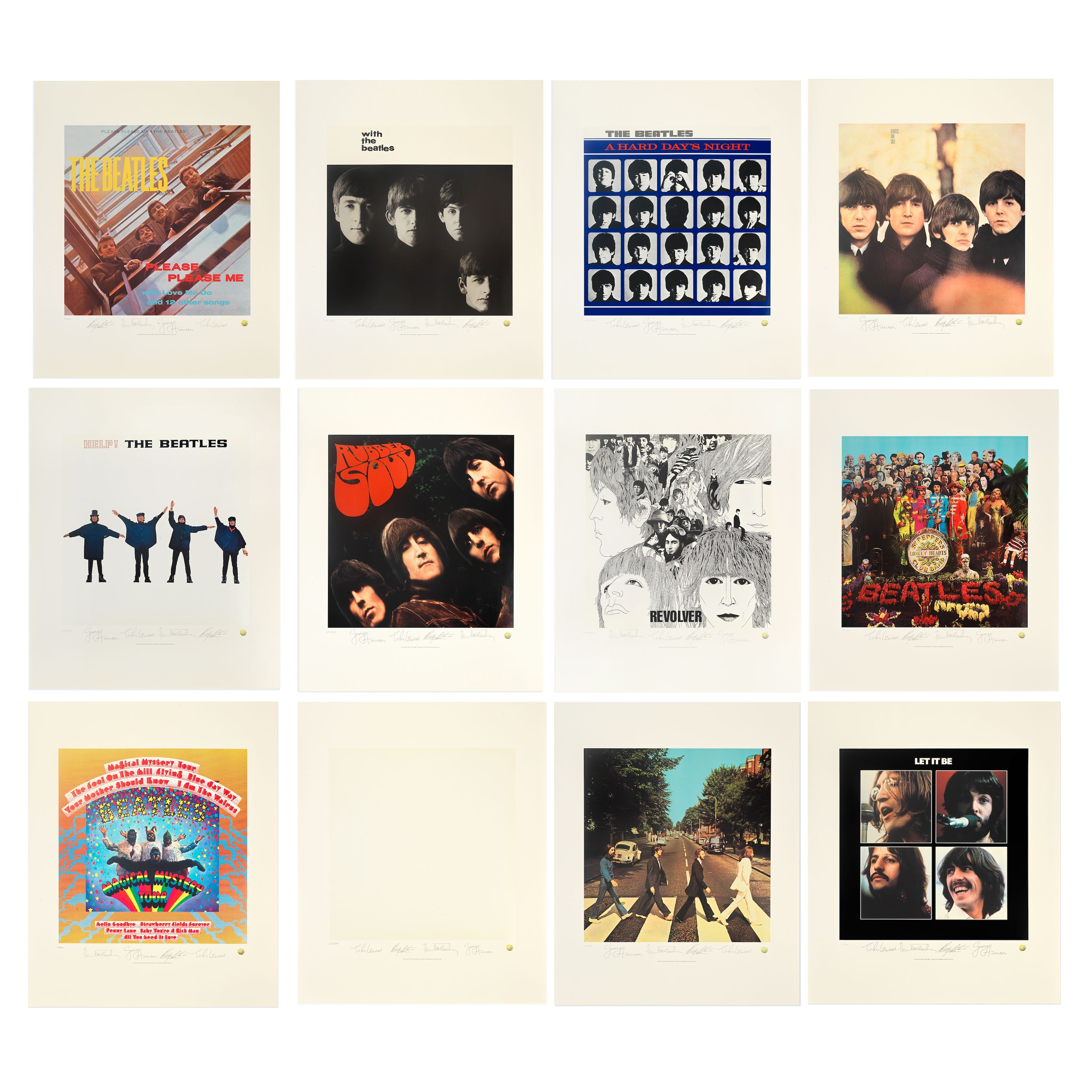 Bonhams : The Beatles A Limited Edition Album Art Collection Portfolio ...