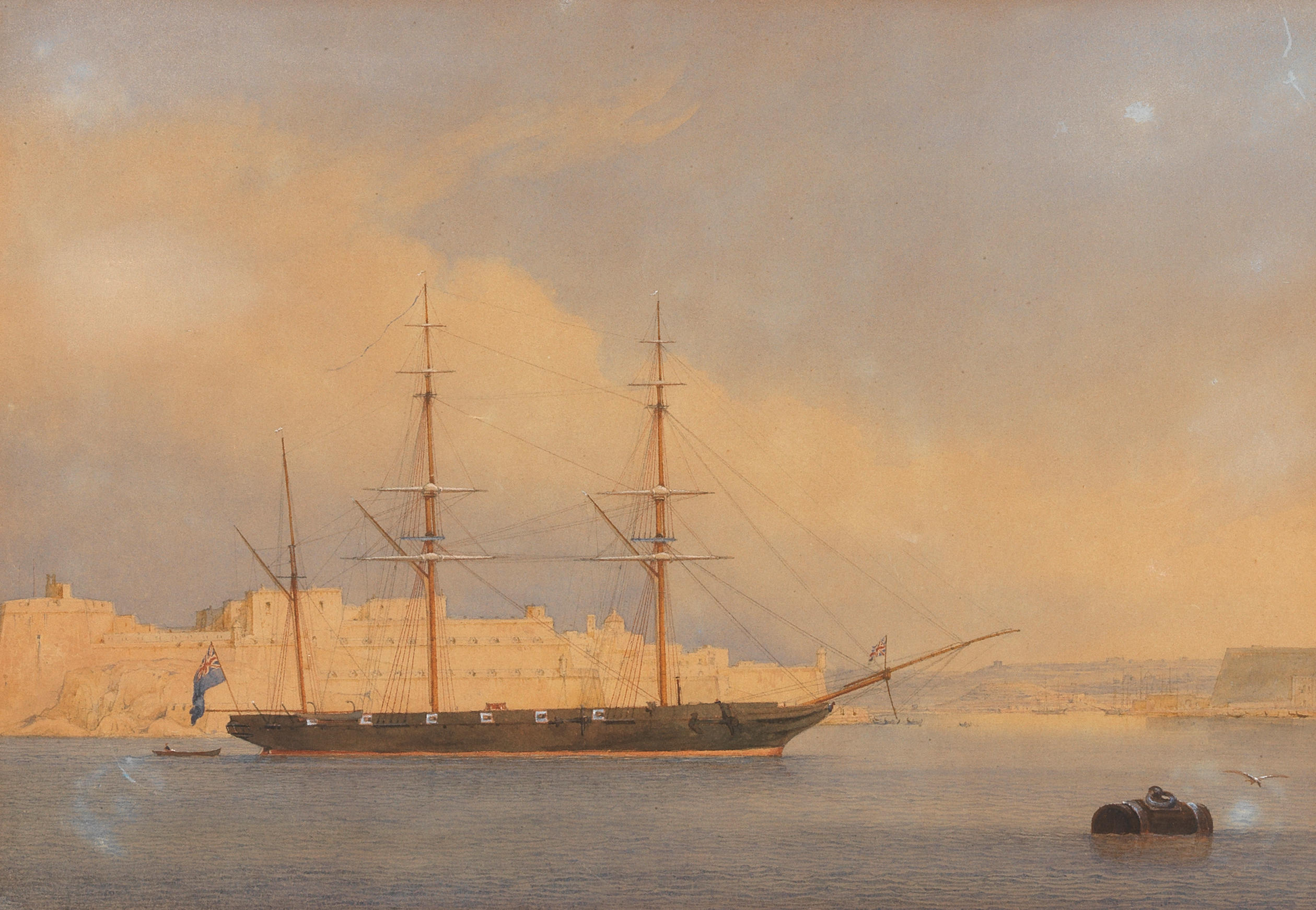 Bonhams : Attributed to Giovanni Jean Schranz (Maltese, 1794-1882 ...