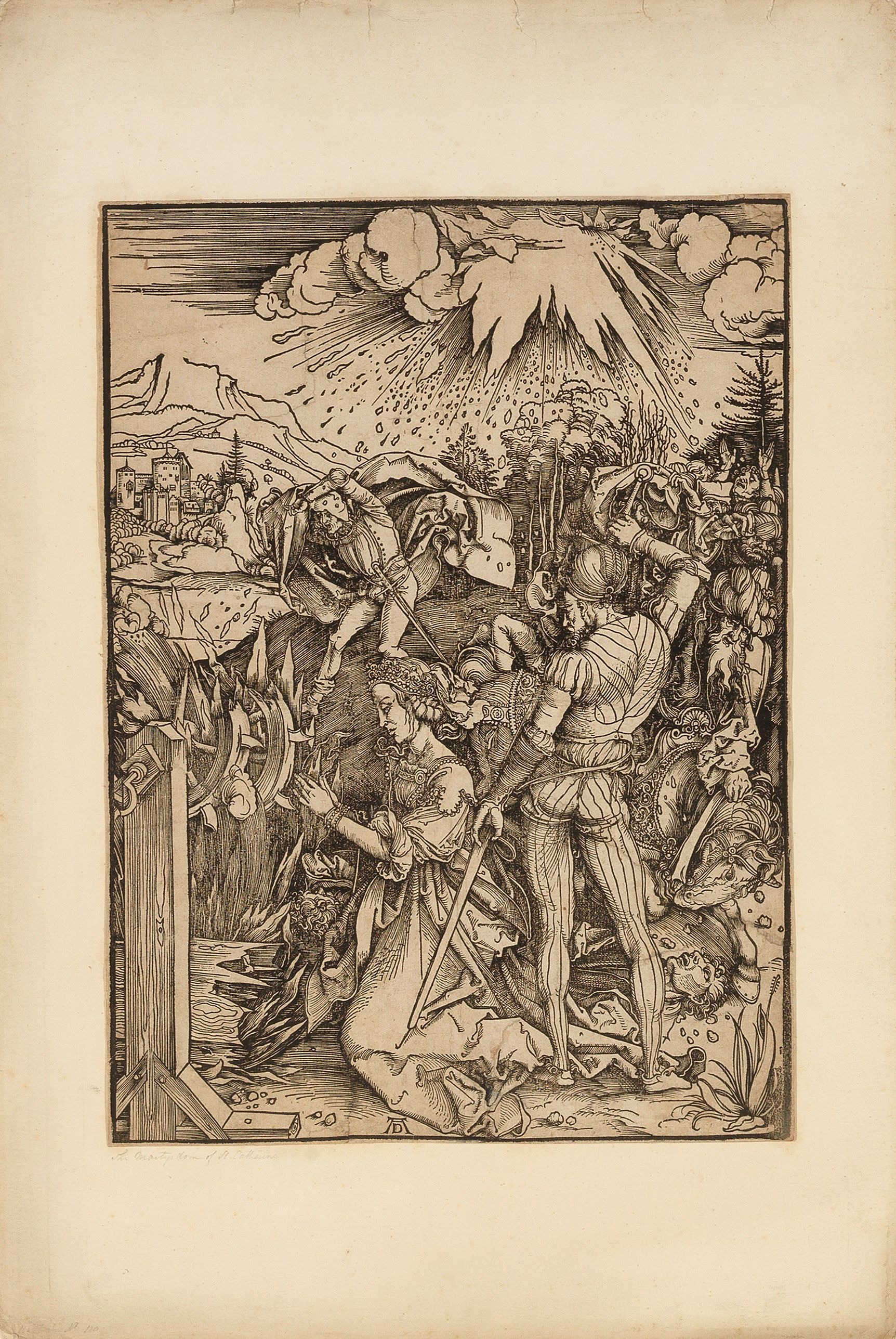 Bonhams : Albrecht Dürer (German, 1471-1528) The Martyrdom of Saint ...
