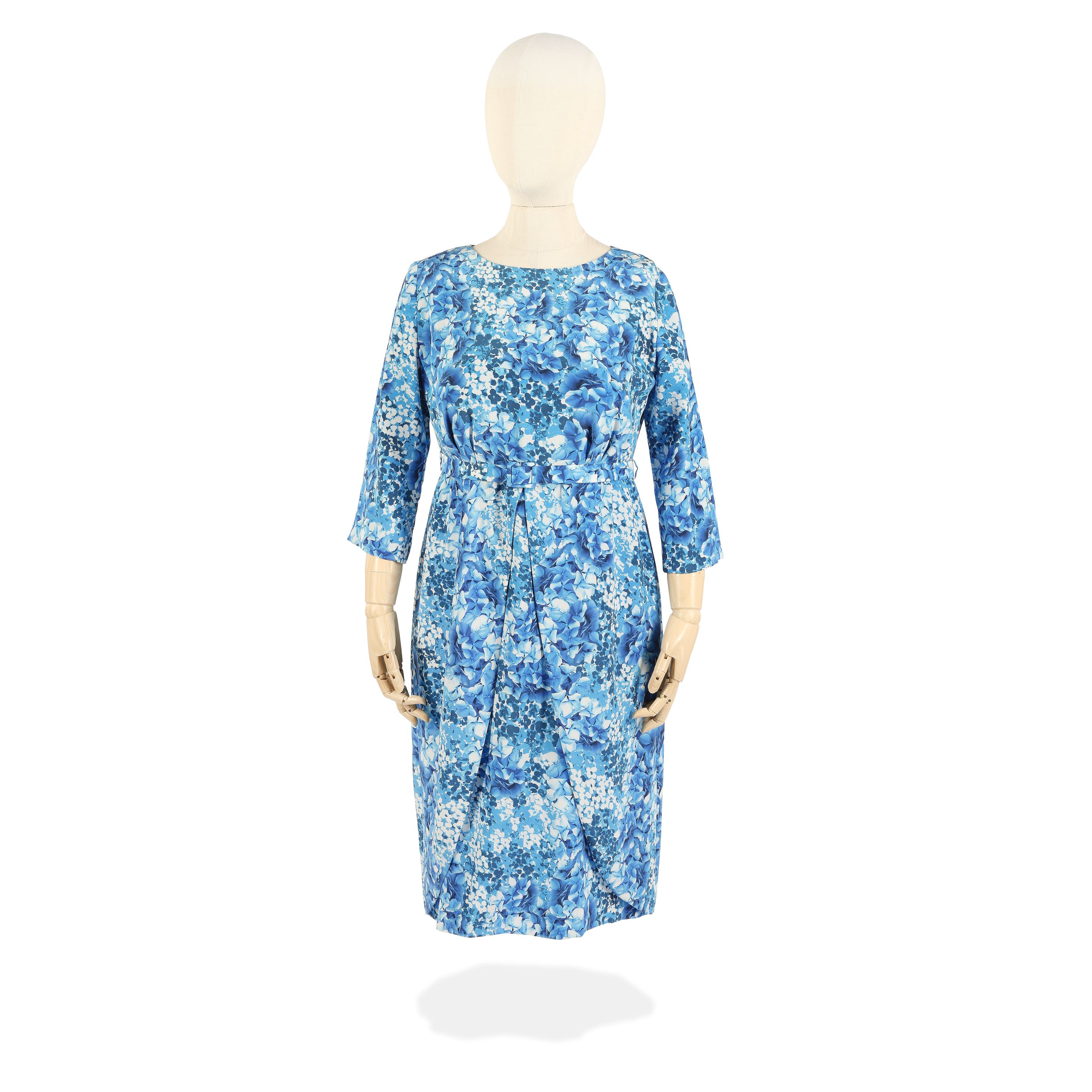 Bonhams : Imelda Staunton (as the Queen) A hydrangea-print peplum dress ...