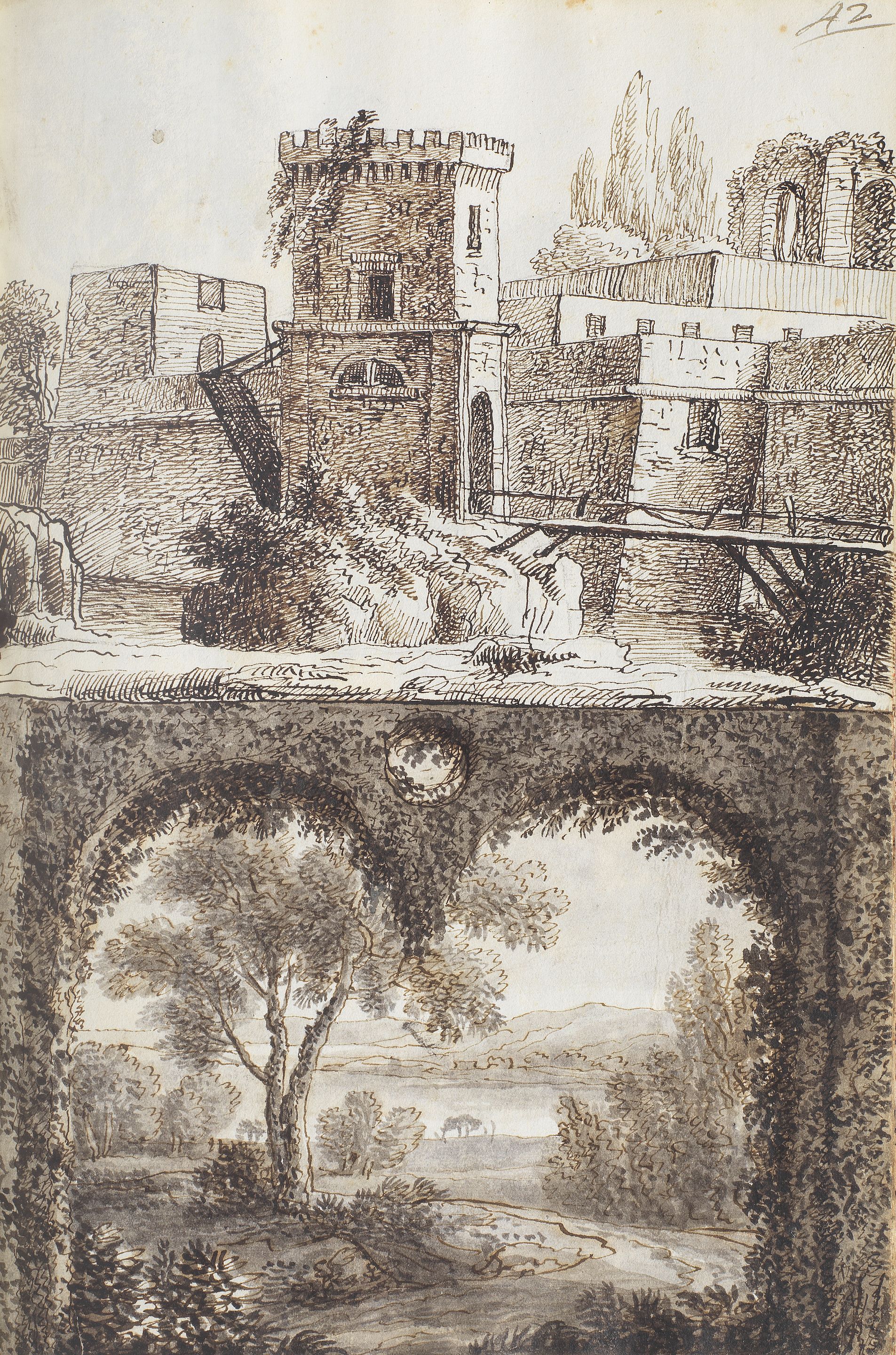 Bonhams : Italian School, circa 1770 An album of 88 pages containing ...