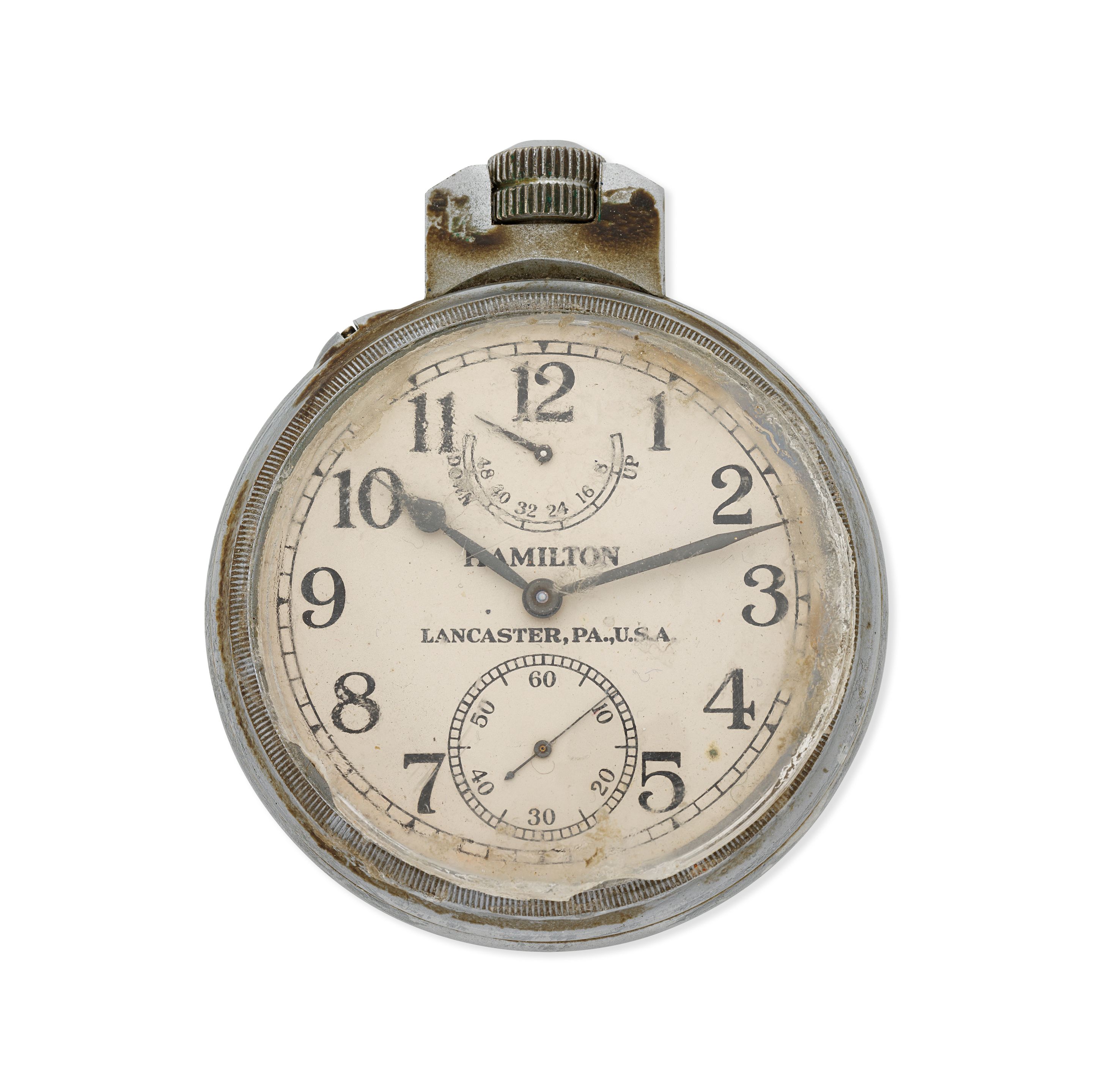 Bonhams : Hamilton Watch Co, Lancaster, PA., USA. A chrome plated ...