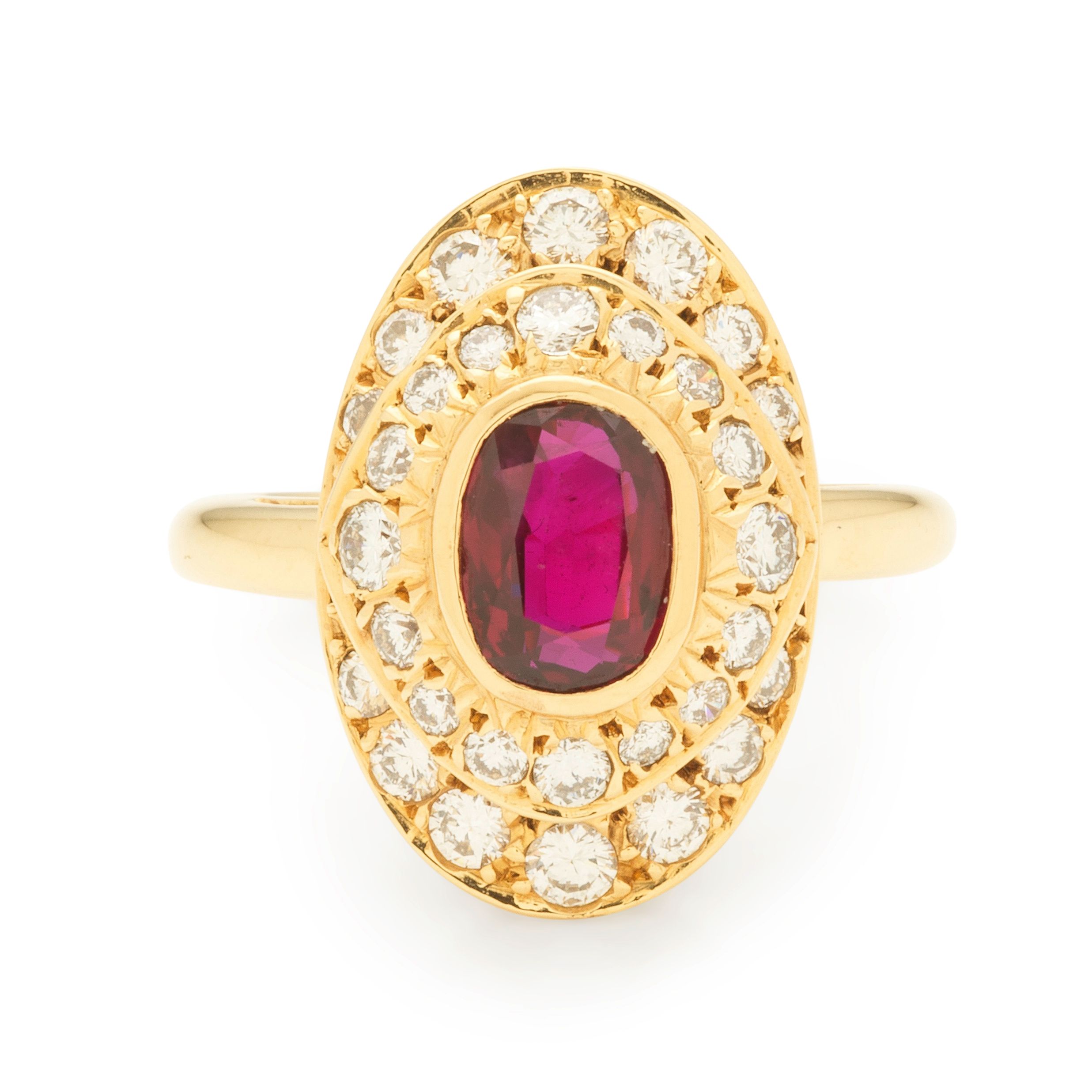 Bonhams Cornette de Saint Cyr : FROHMANN FRERES BAGUE RUBIS ET DIAMANTS FROHMANN FRERES RUBY AND ...