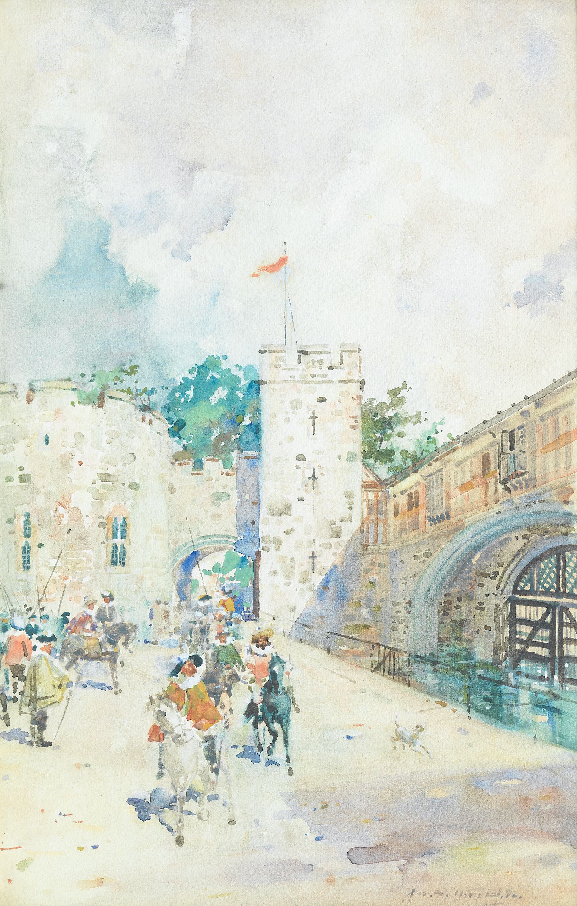 Bonhams : James Watterston Herald (British, 1859-1914) Tower of London ...