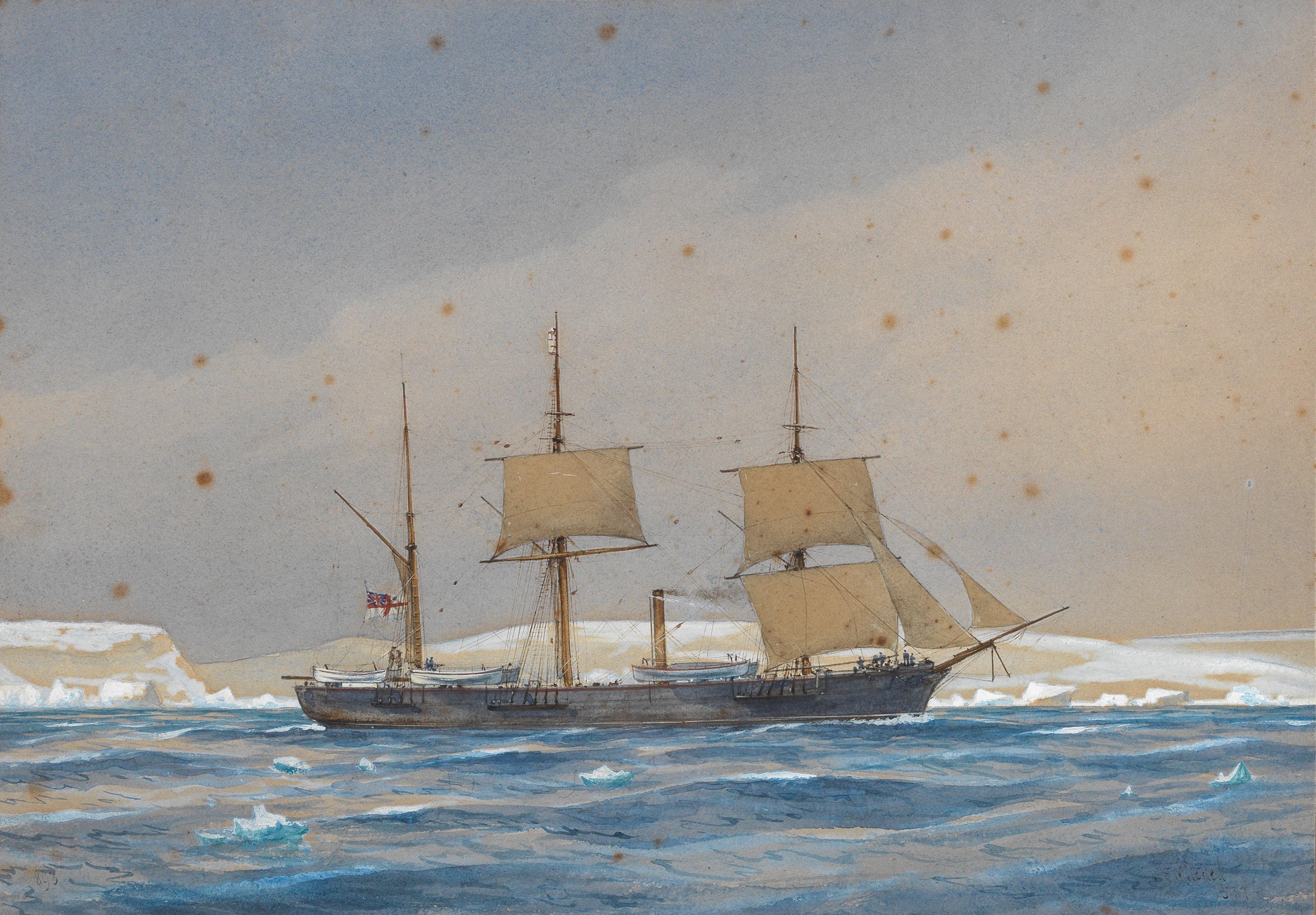 Bonhams : NARES BRITISH ARCTIC EXPEDITION, 1875-76 MITCHELL (WILLIAM ...