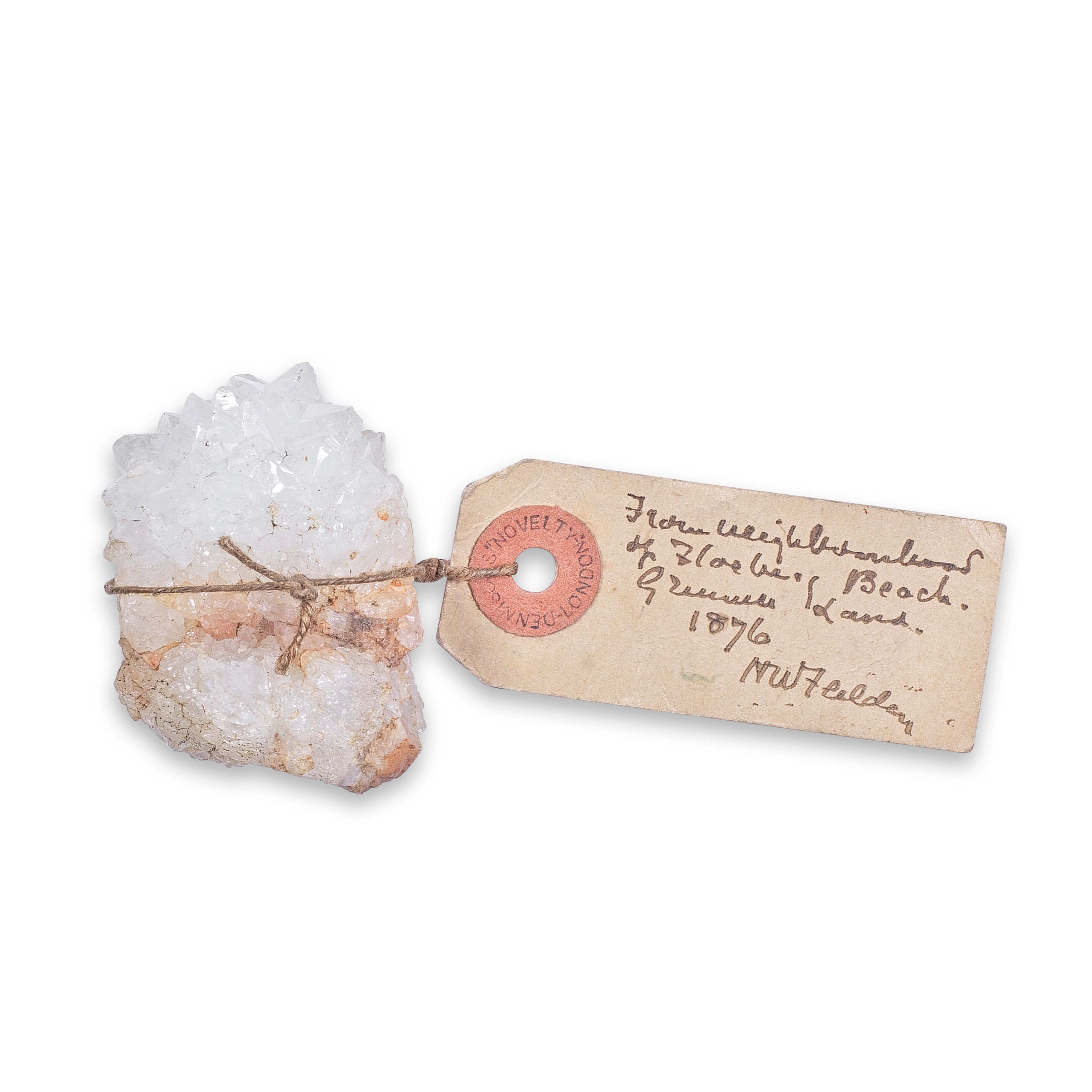Bonhams : NARES BRITISH ARCTIC EXPEDITION, 1875-76 'Crystals of Quartz ...