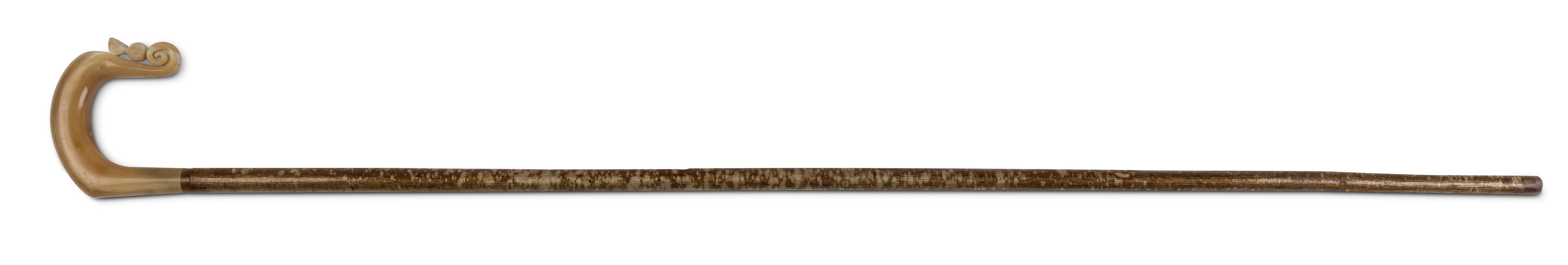 Bonhams : Dominic West (as Prince Charles) a Scottish horn and hazel ...